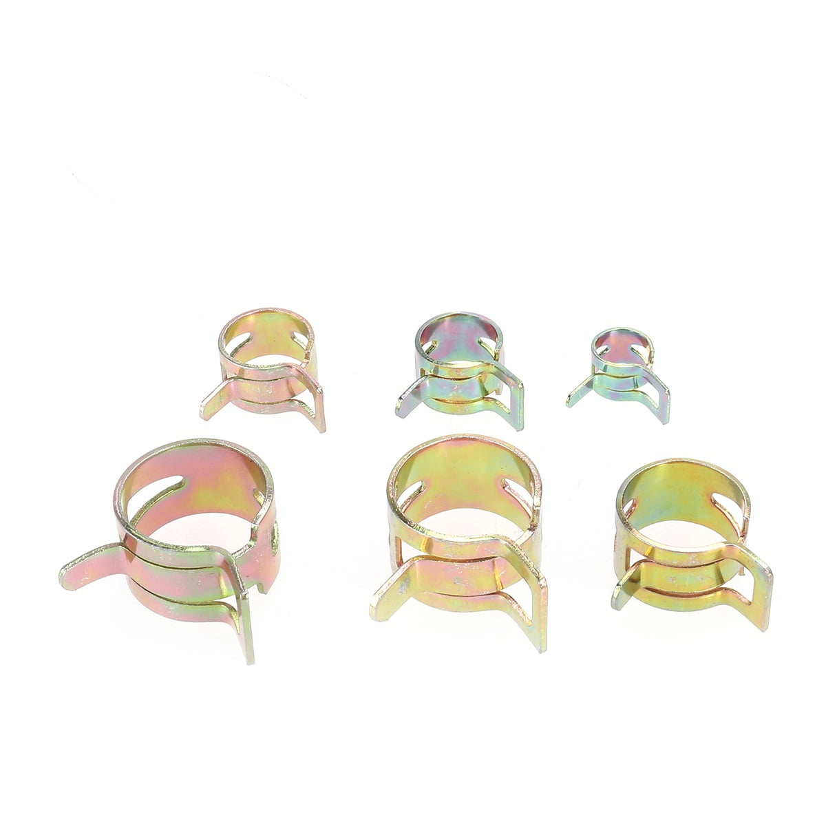 FOLOYORI 72Pcs Hose End Clamp Spring Steel For General Users In Water ...