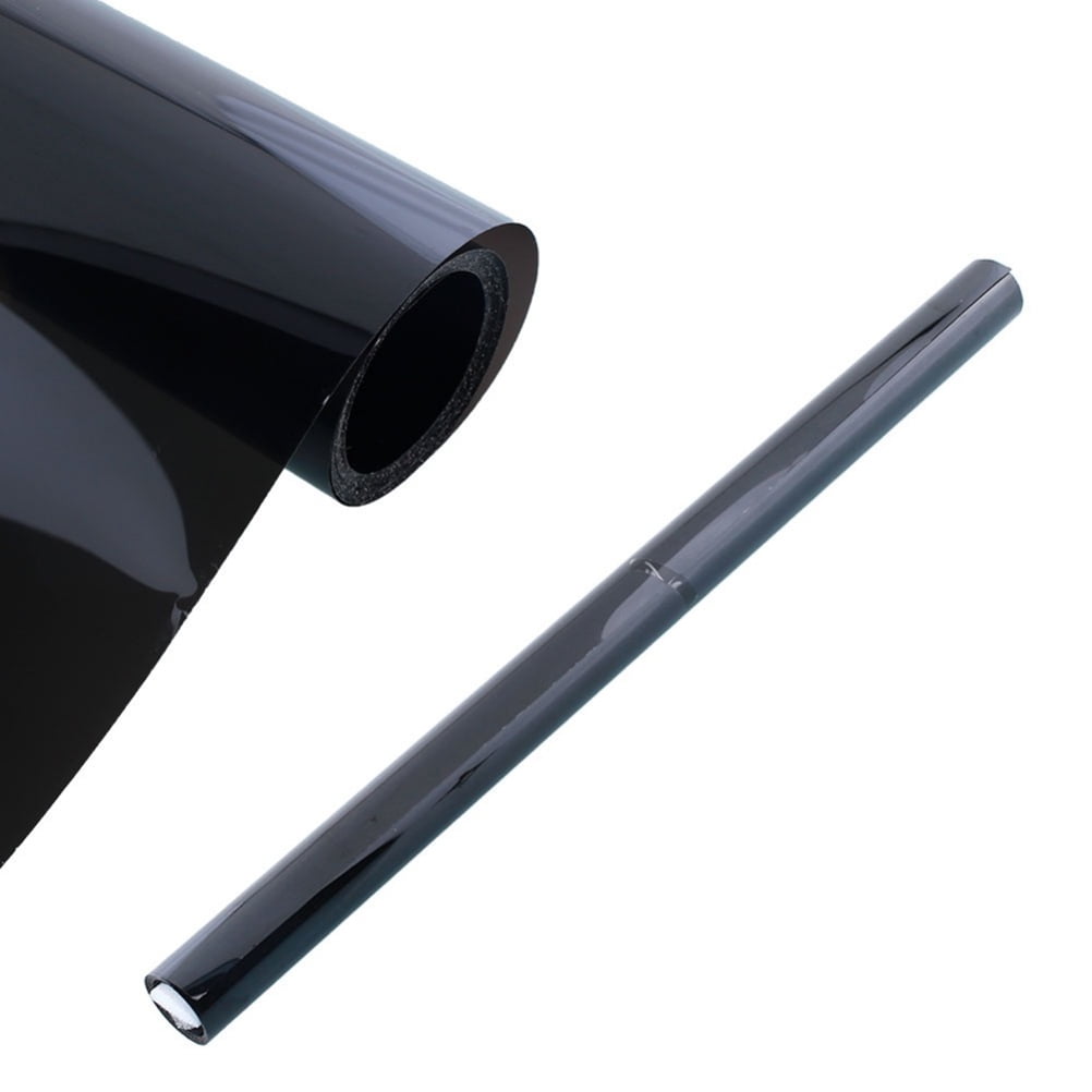 FOLOYORI Tinted Window Film Anti-Blast Window Film Black 1Pcs Pet ...