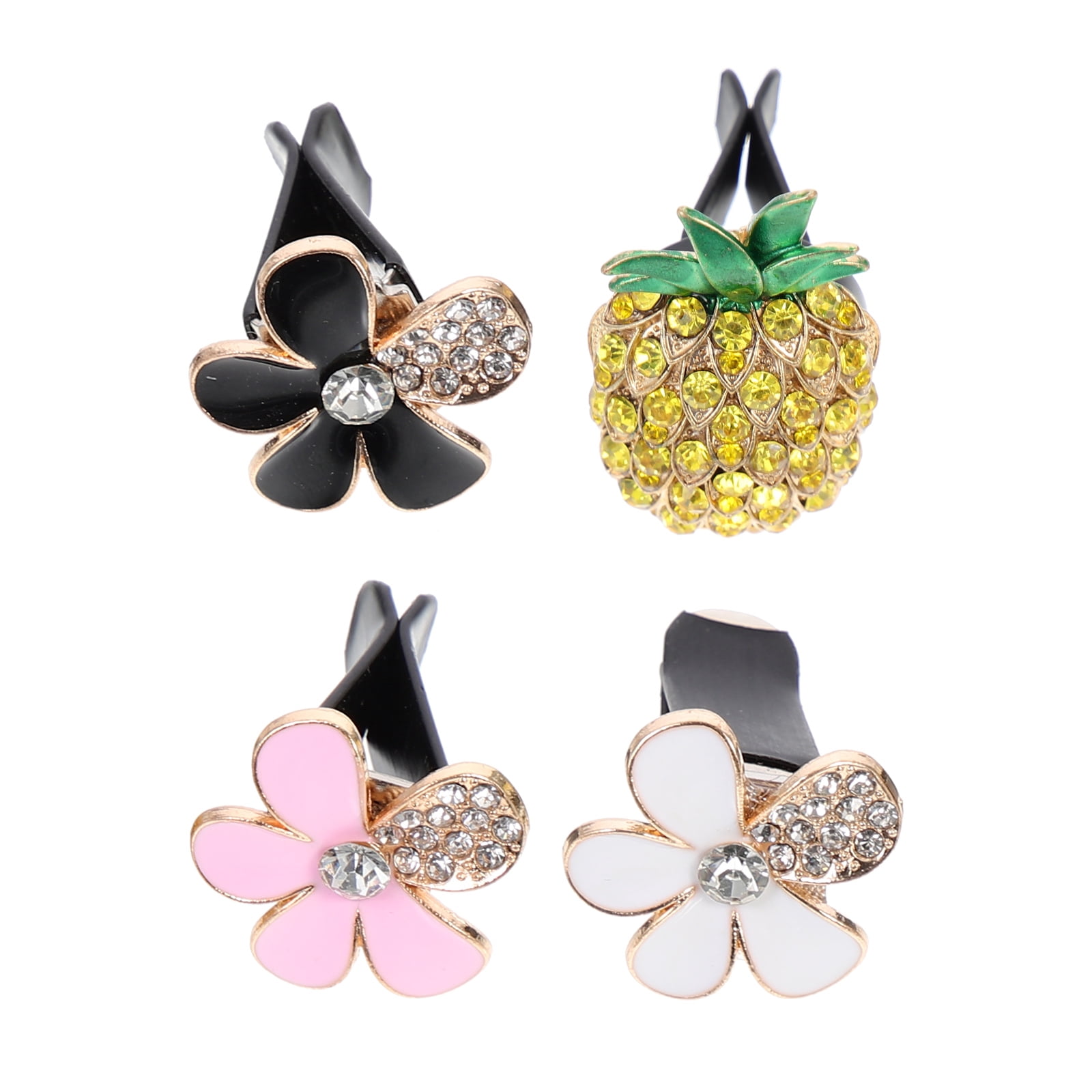 FOLOYORI Car Air Vent Clips Assorted Color Creative Design Five-petal ...