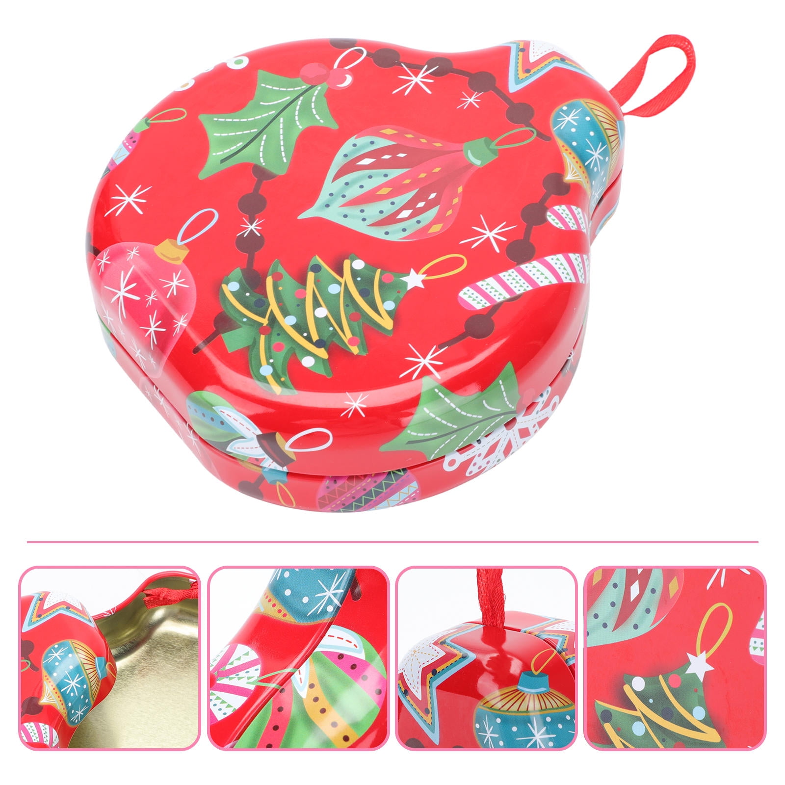 FOLOYORI Compact Candy Boxes Metal Containers for Food Packaging Small ...