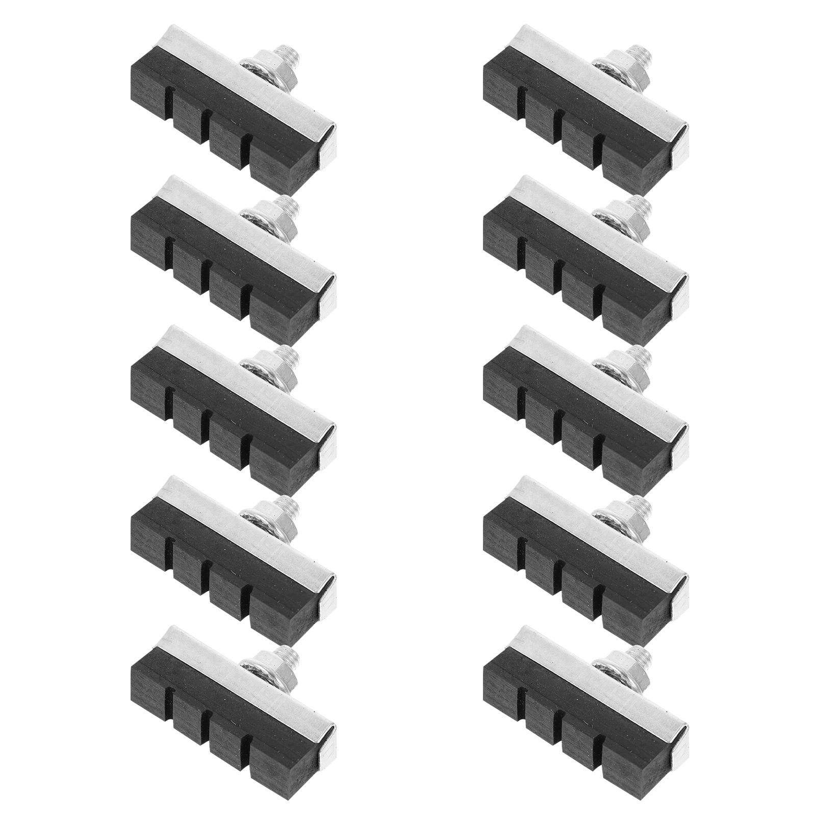 FOLOYORI Cycle Brake Blocks 10 Sets for Mountain Biking with Rubber and ...