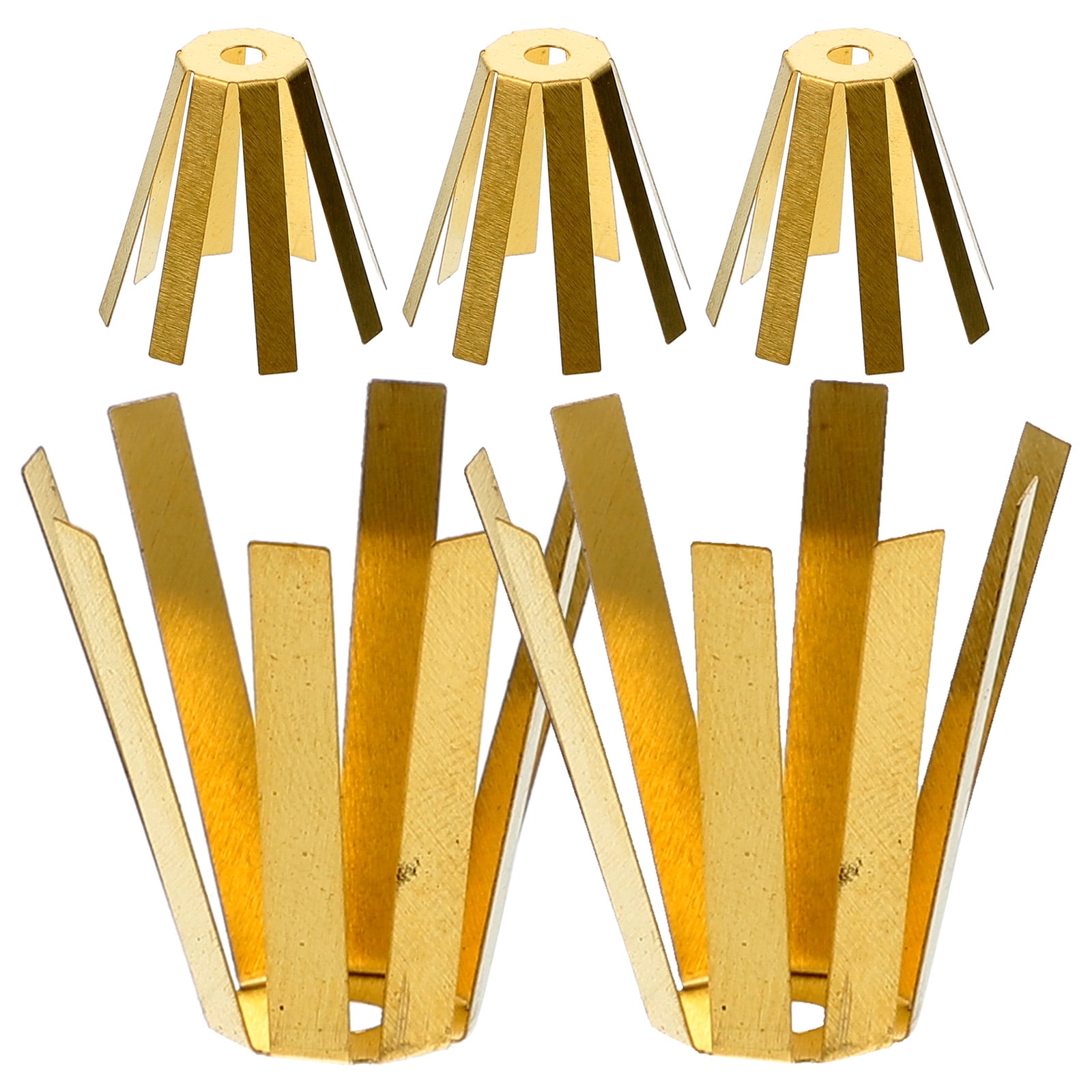 FOLOYORI Golf Shaft Adapter Shims Golden 5Pcs 0.98X0.98X0.79in Brass ...