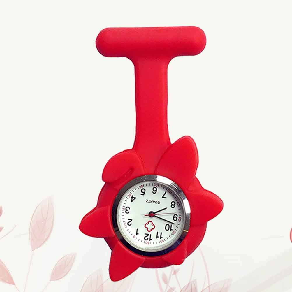 FOLOYORI Hanging Fob Watch 1Pack Glass Timekeeping Sunflower Shaped For ...