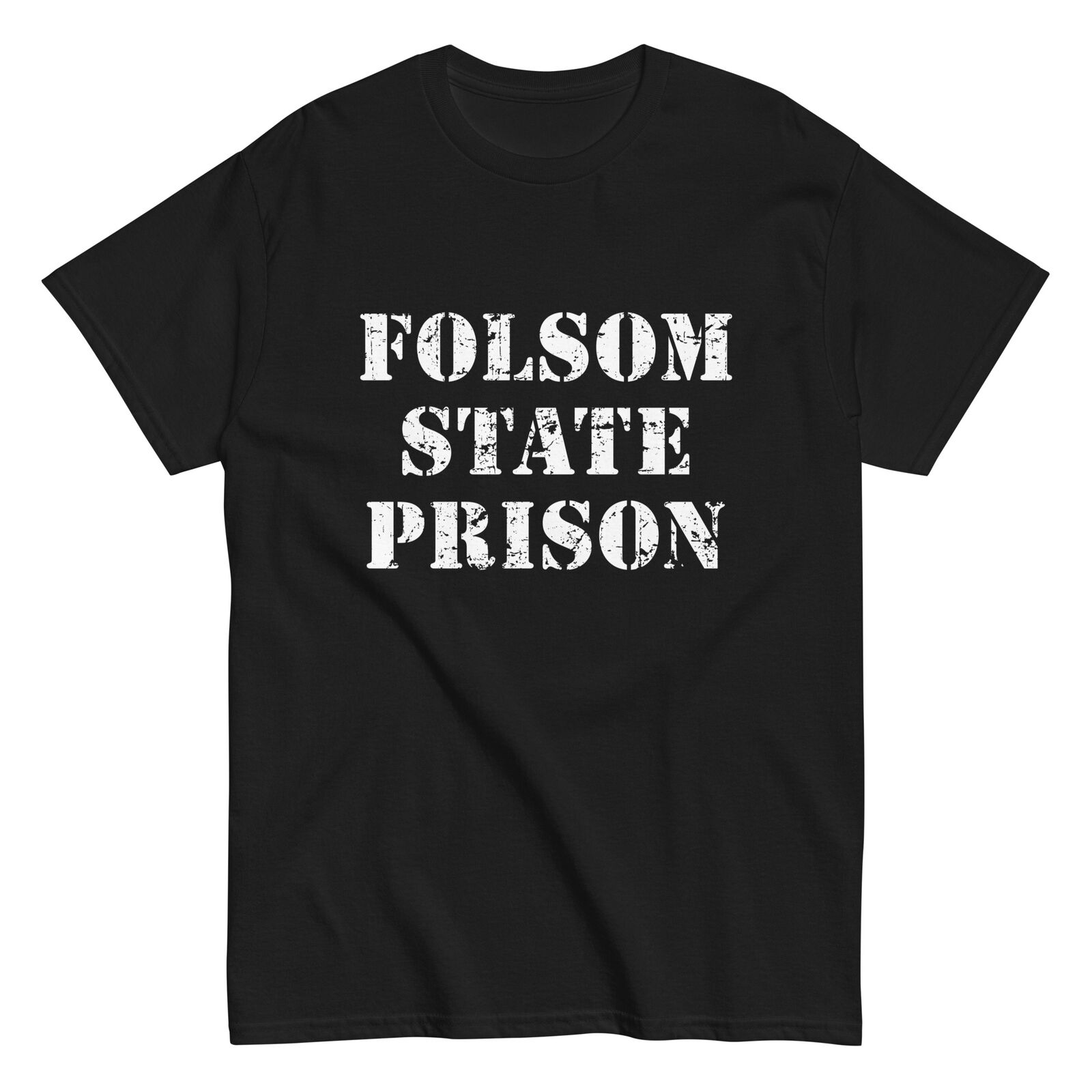 FOLSOM STATE PRISON Shirt cash outlaw country american represa ...