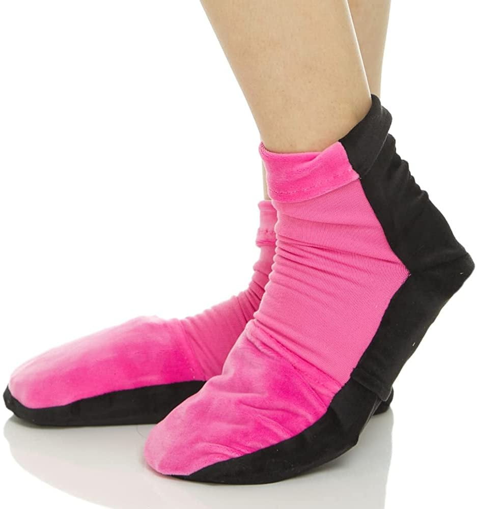 FOMI Medium Hot Cold Therapy Gel Ice Socks - 2 Pack Pink - Relief for ...