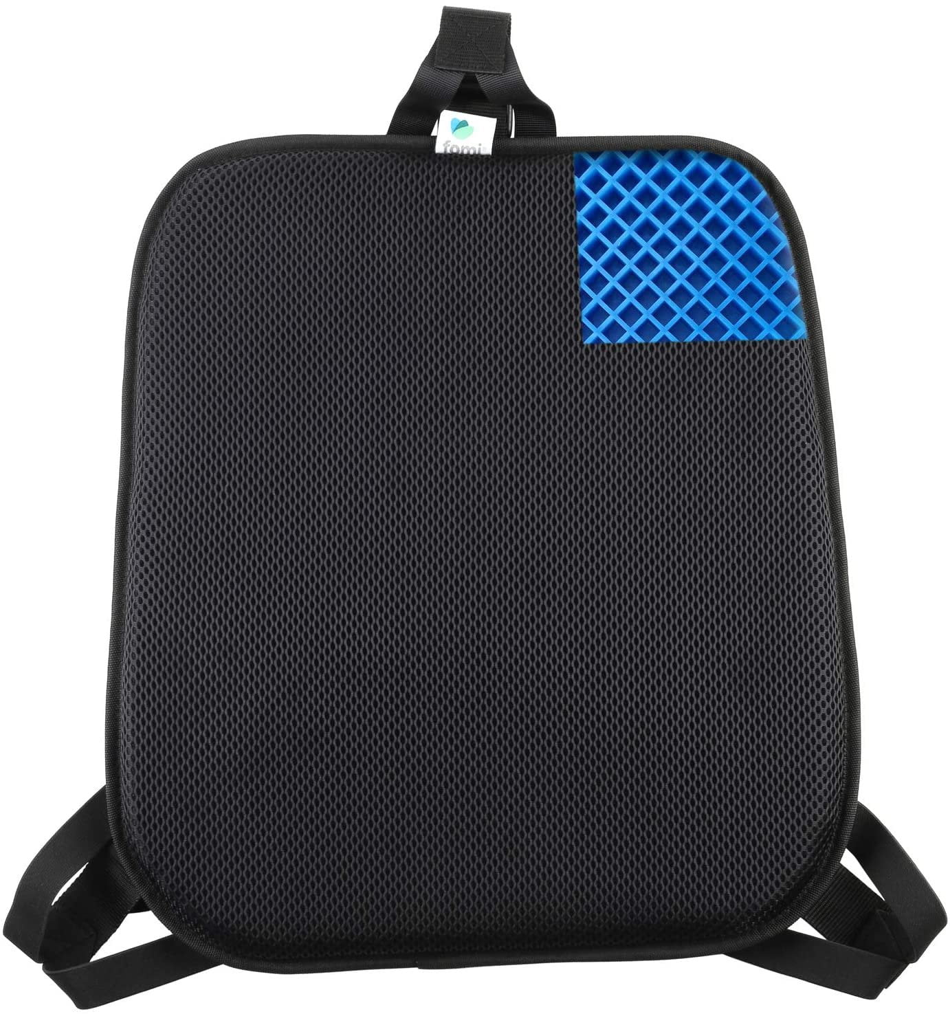 Fomi Orthopedic Gel Back Cushion, Lumbar Support Pillow, Posture Aid ...