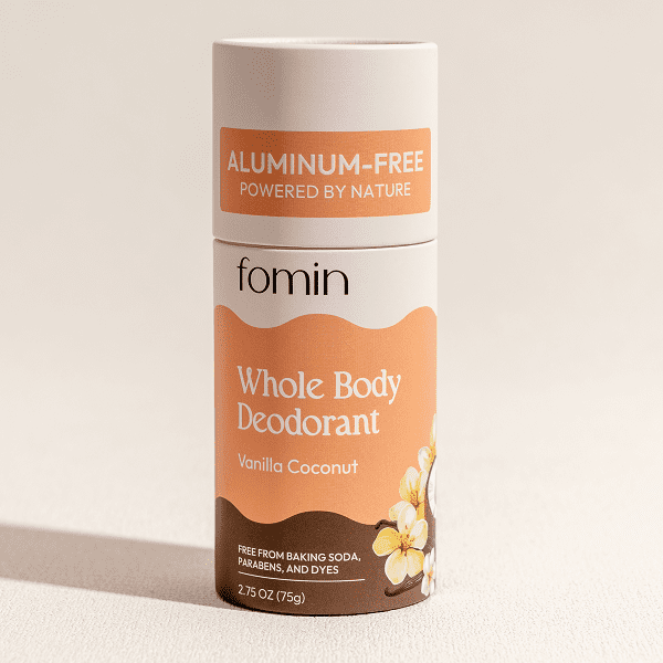 FOMIN Antiperspirant Deodorant Stick - 1 Pack - Coconut Vanilla Stick ...