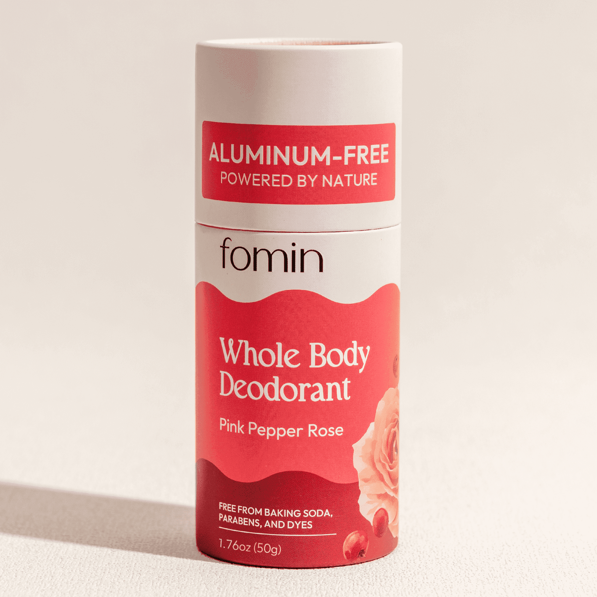 FOMIN Antiperspirant Deodorant Stick - 1 Pack - Pink Pepper Rose Stick ...
