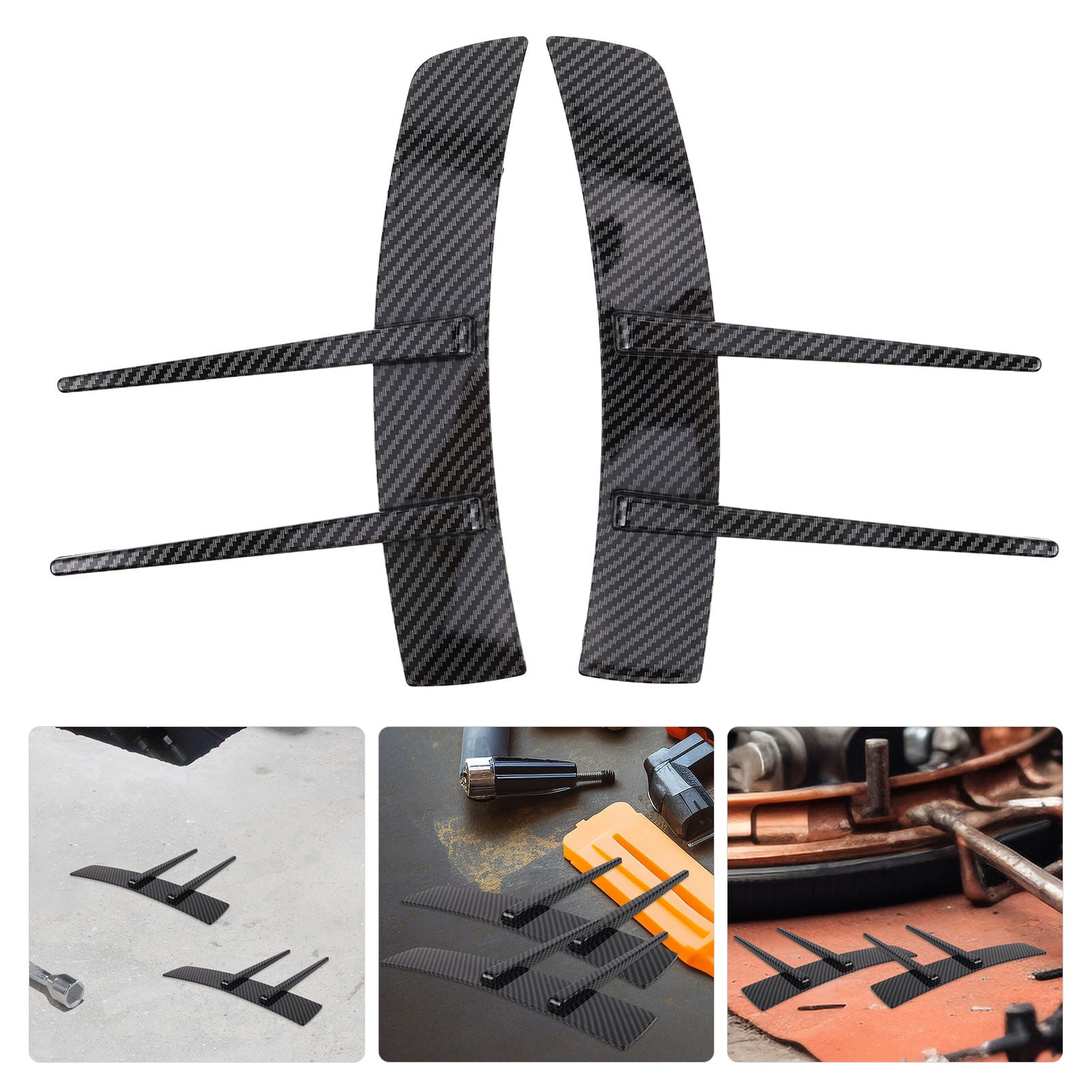 FOMIYES 1 Pair Black Side Vents for Car Side Vent Hole Cover and ...