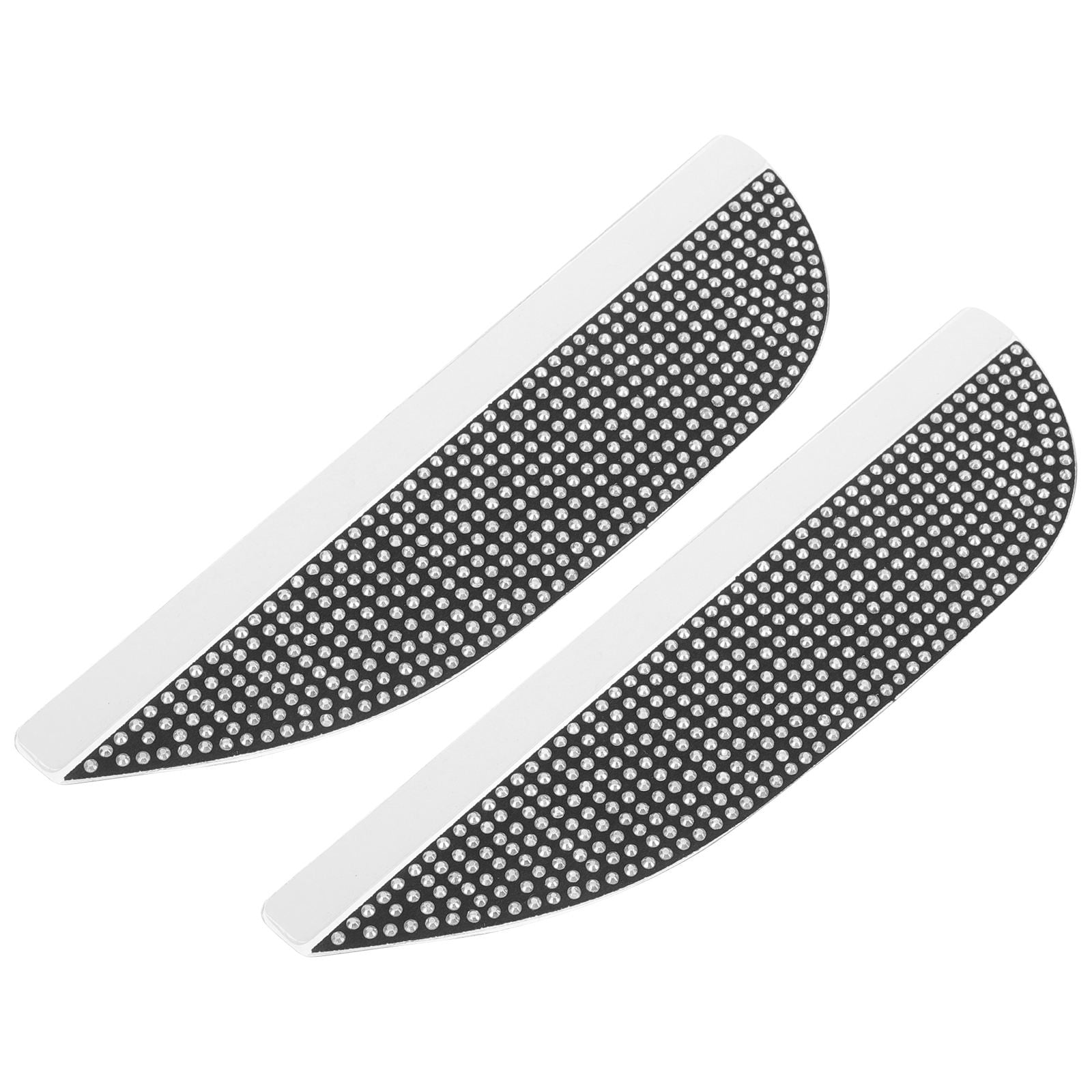 FOMIYES 1 Pair Car Side Mirror Rain Guards Eyebrow Shape for Enhanced ...