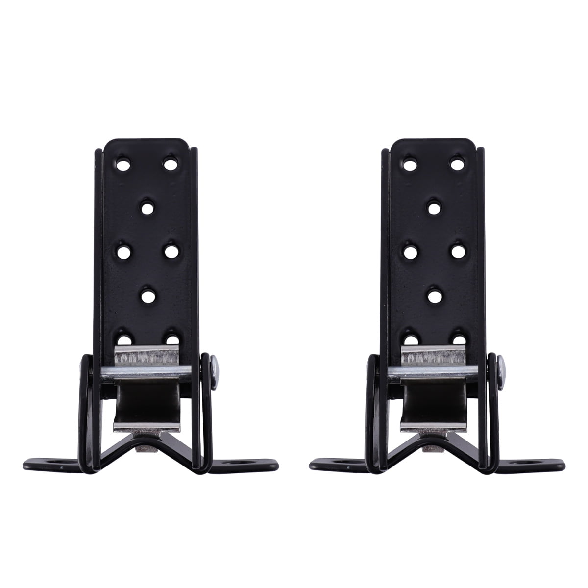 FOMIYES 1 Pair Retro Motorcycle Clamp-on Foldable Foot Step Pegs ...