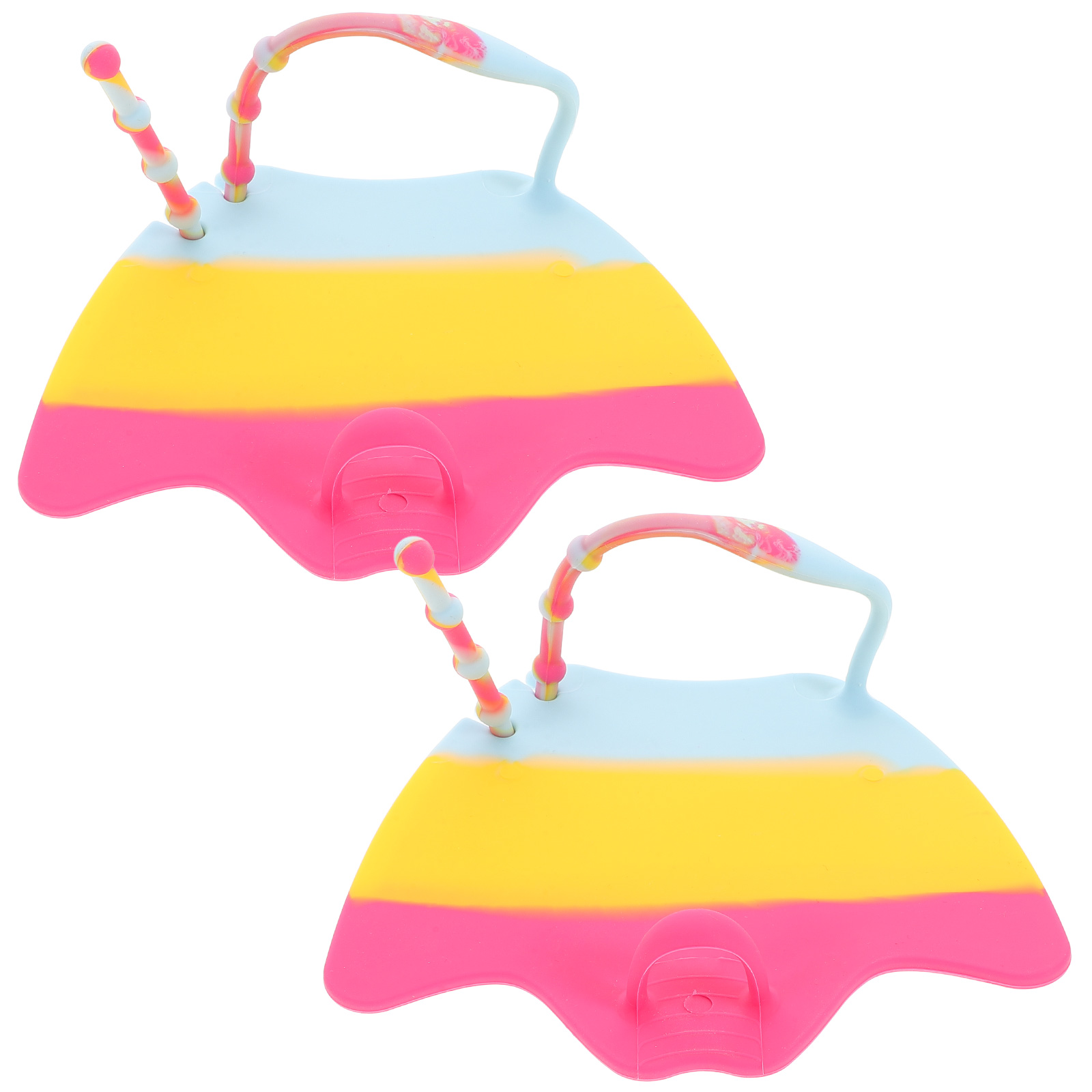 FOMIYES 1 Pair Webbed Swim Gloves Adjustable Design for Underwater ...