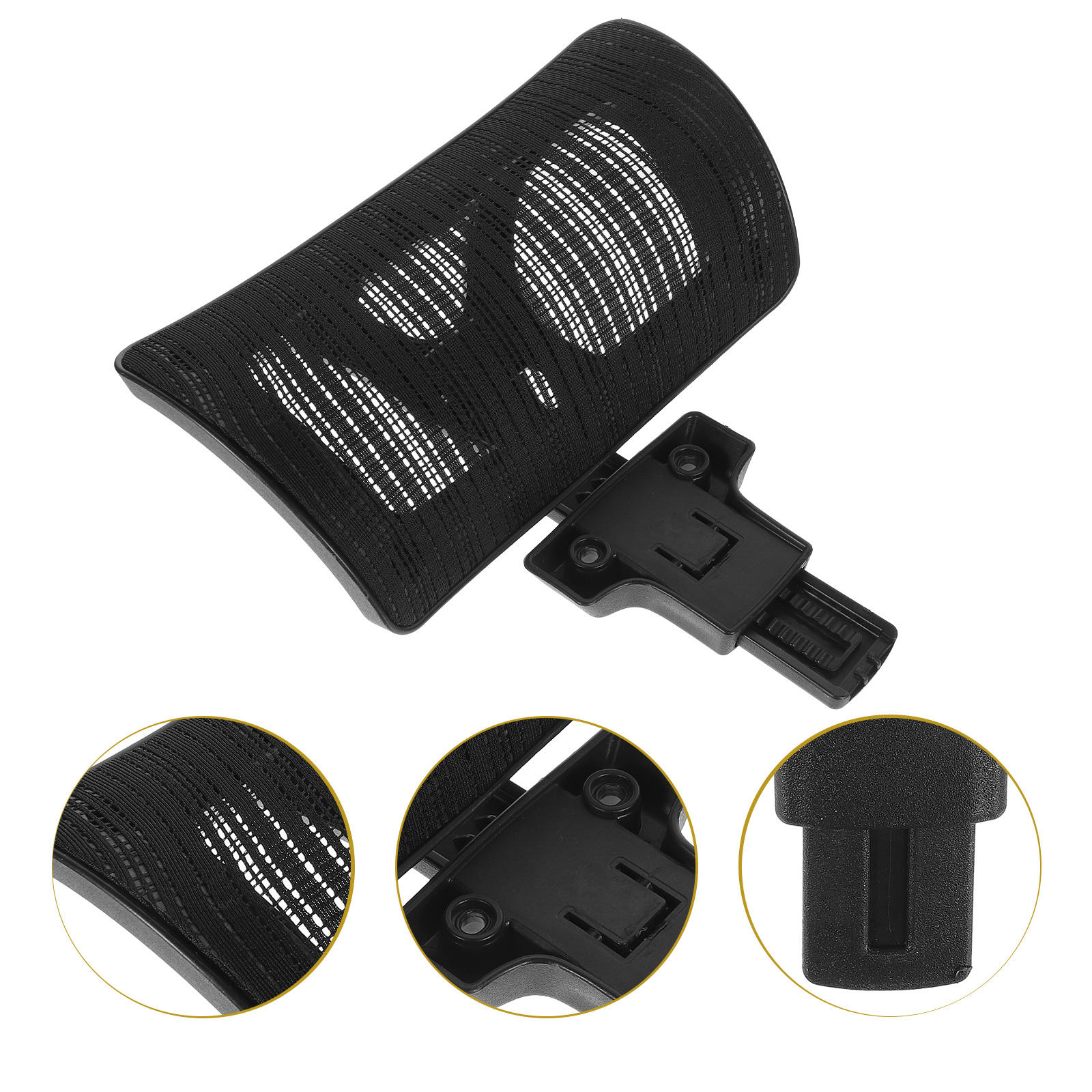 FOMIYES 1 Set Ergonomic Headrest for Office Chair with Curved Design ...