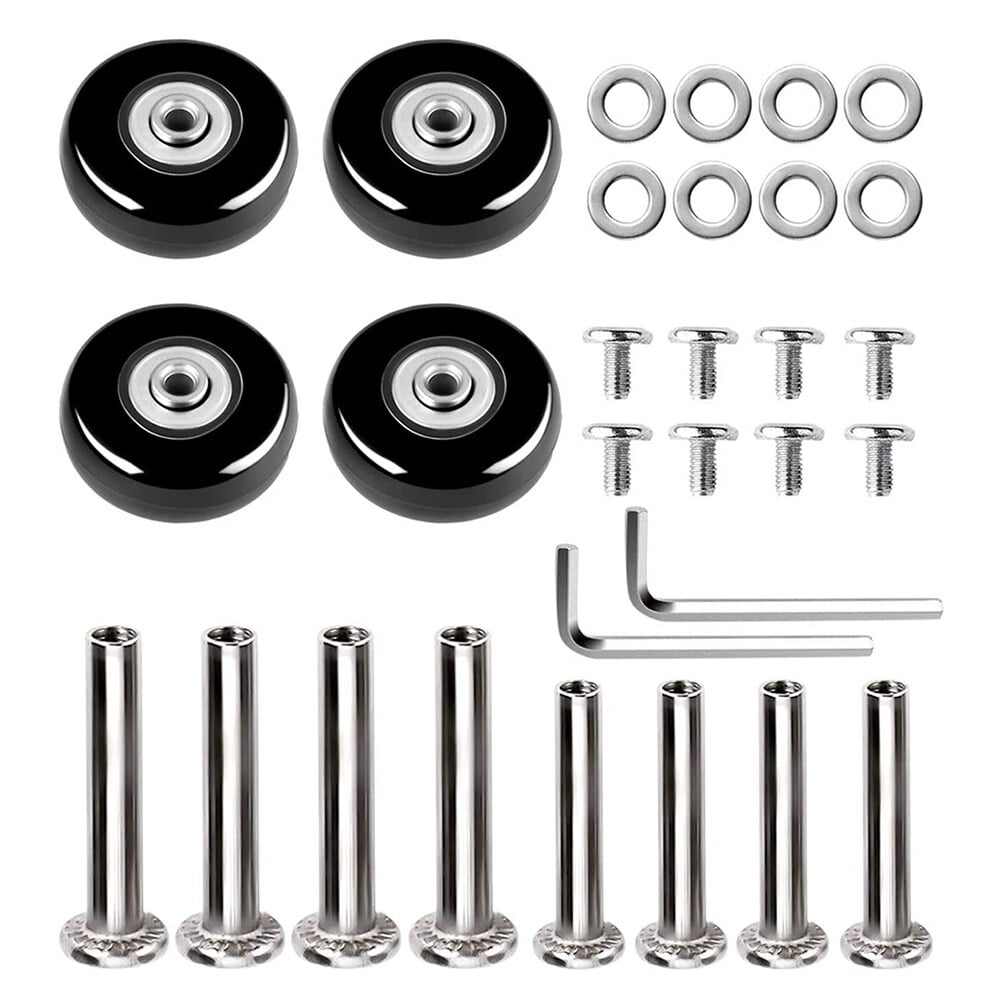 FOMIYES 1 Set Luggage Wheel Caster Wheel Replacement Rubber Suitcase ...