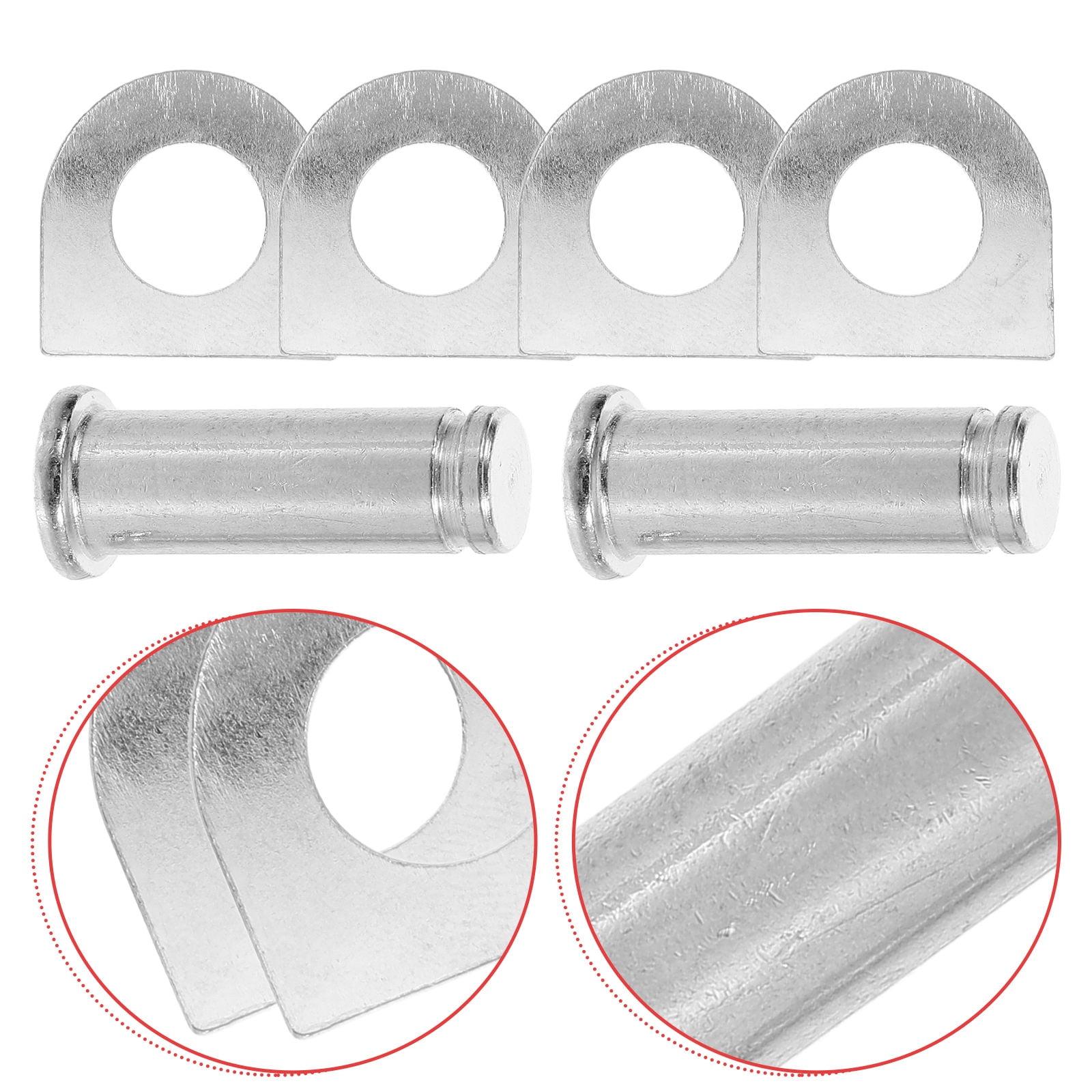 FOMIYES 1 Set Motorcycle Foot Pedal Peg Mount Spring Washer Retaining ...