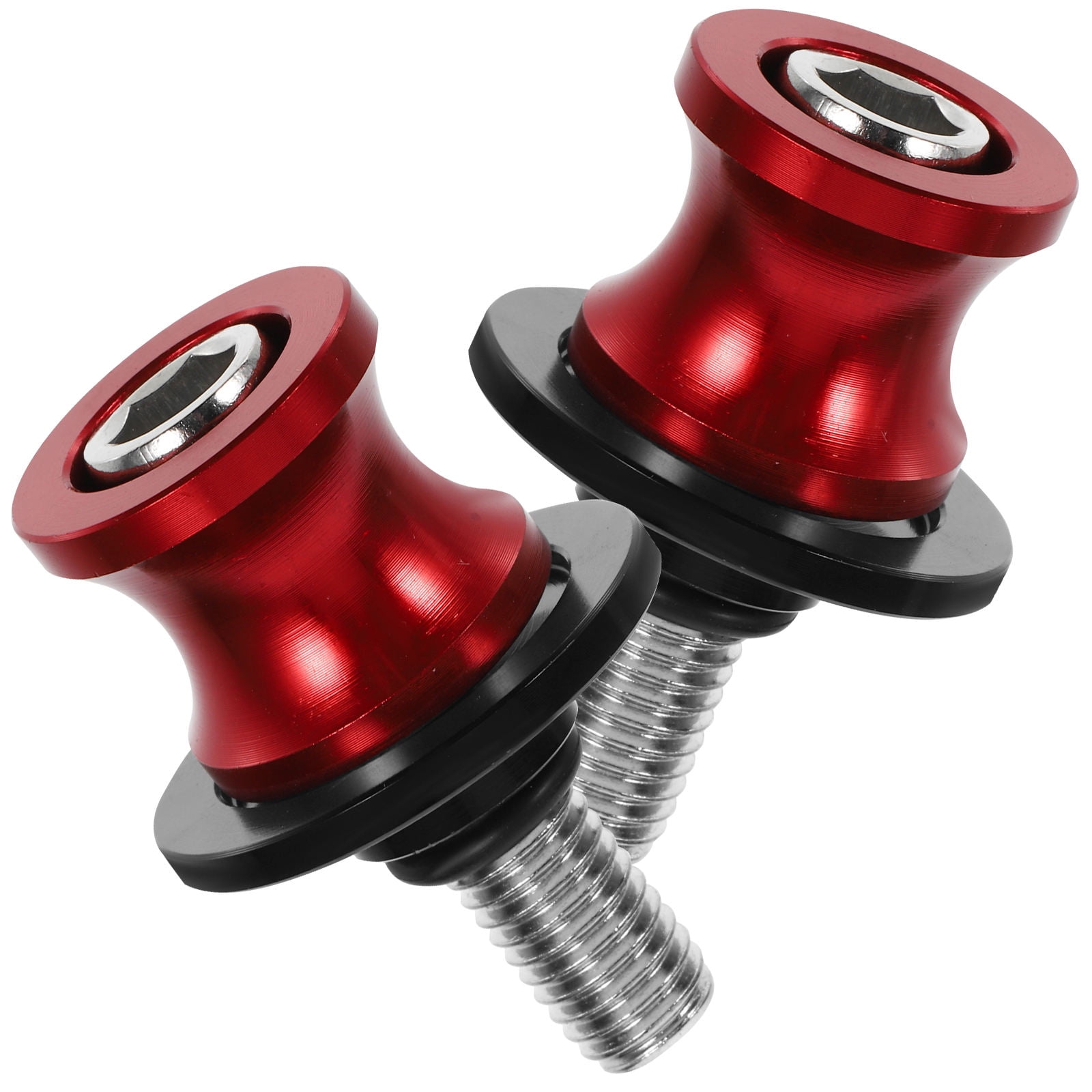 FOMIYES 1 Set Motorcycle Swing Arm Spool Slider Stand Paddock Bobbin ...