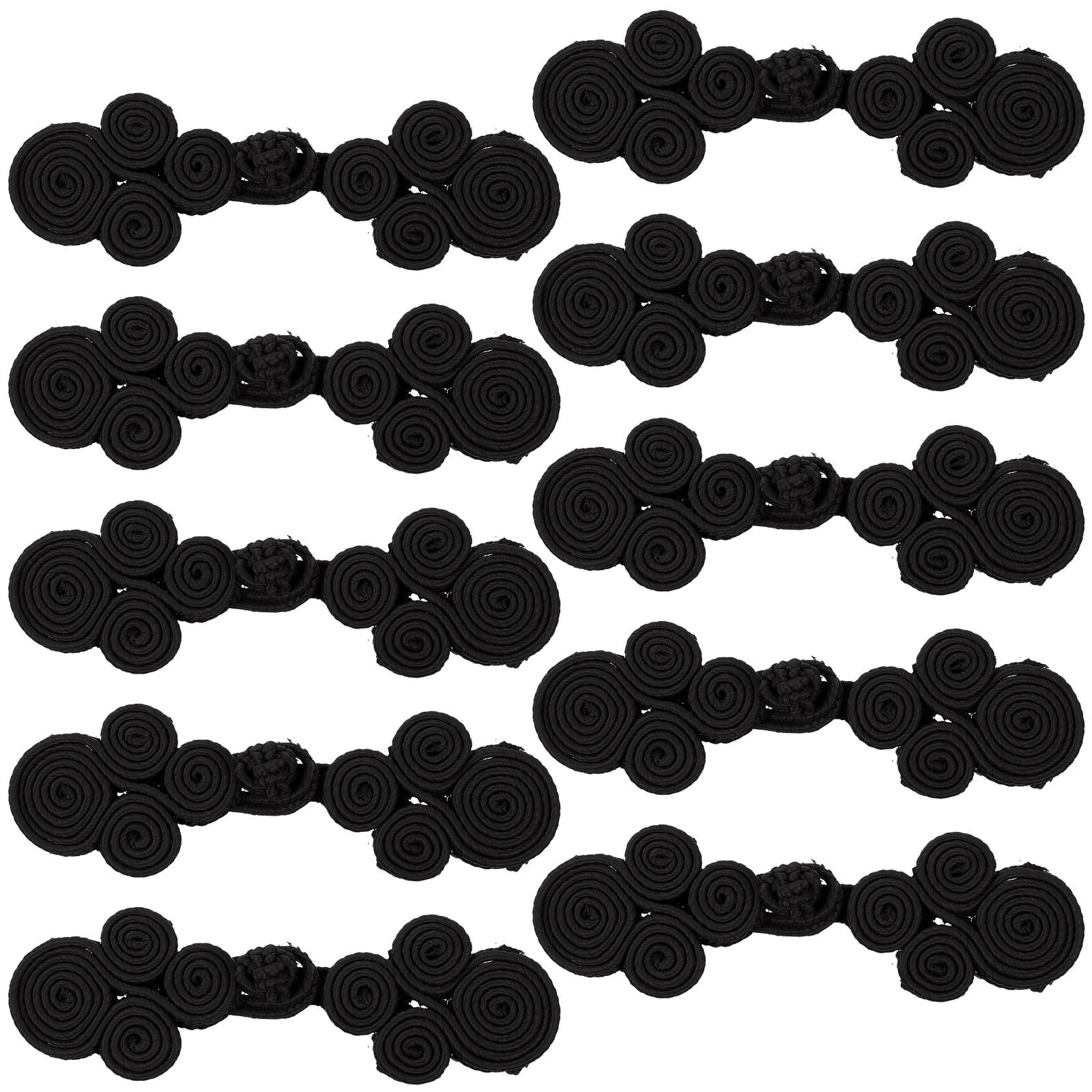 FOMIYES 10 Pairs Cheongsam Buttons Diy Sewing Fastener For Traditional ...