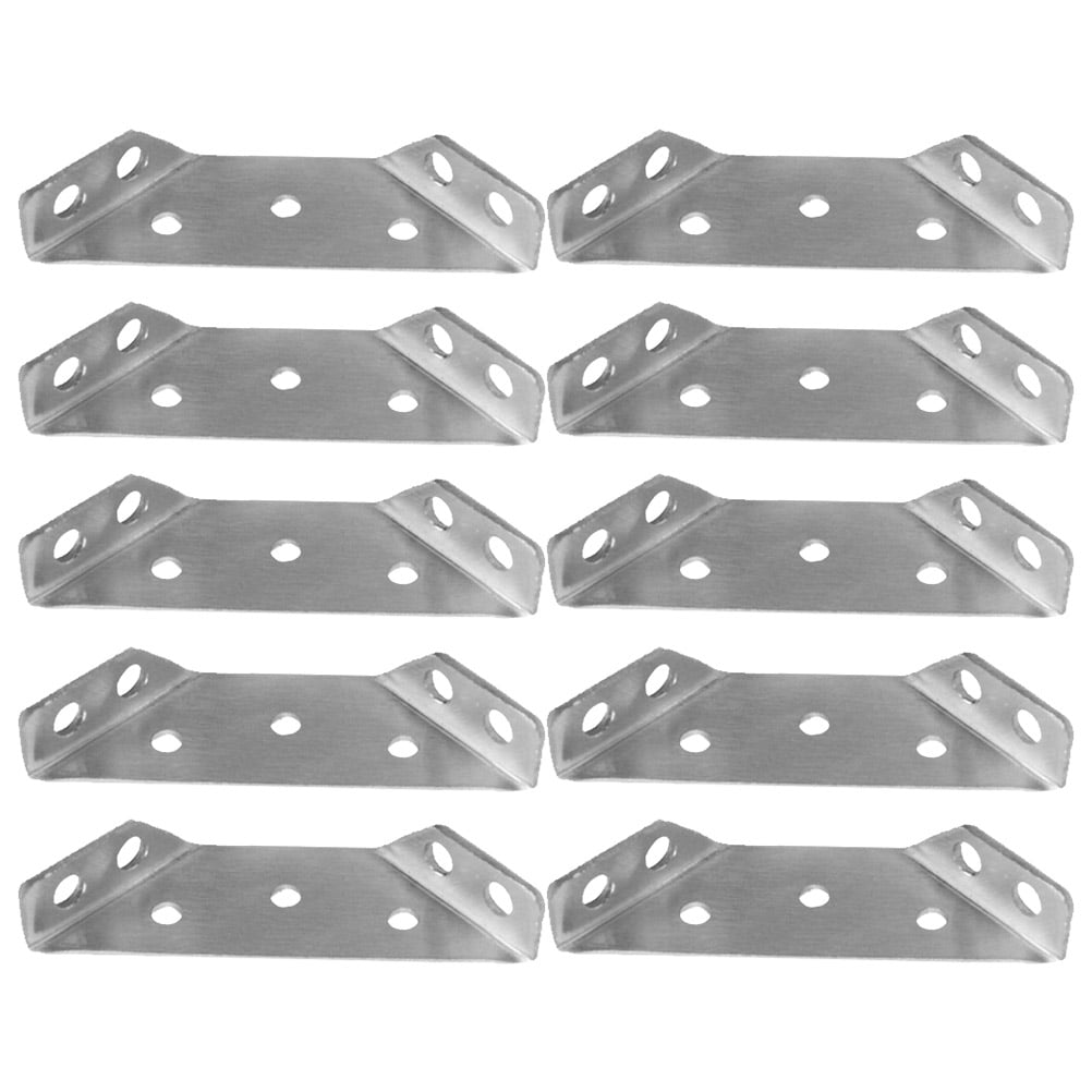 FOMIYES 10pcs Bracket Connection Trapezoid Angle Fastener Trapezoid ...