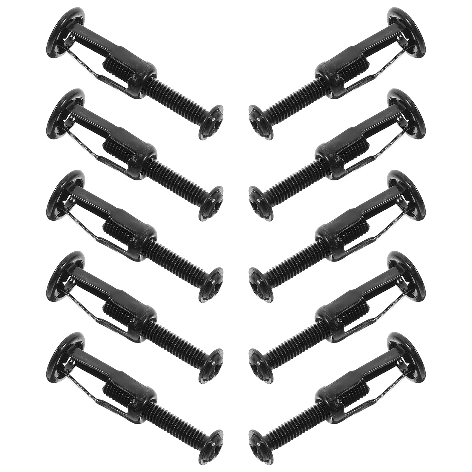 FOMIYES 10pcs Jack Nuts Jack Rivets Nuts Expansion Nuts Expansion Screw Metal Petal Nut Threaded ...