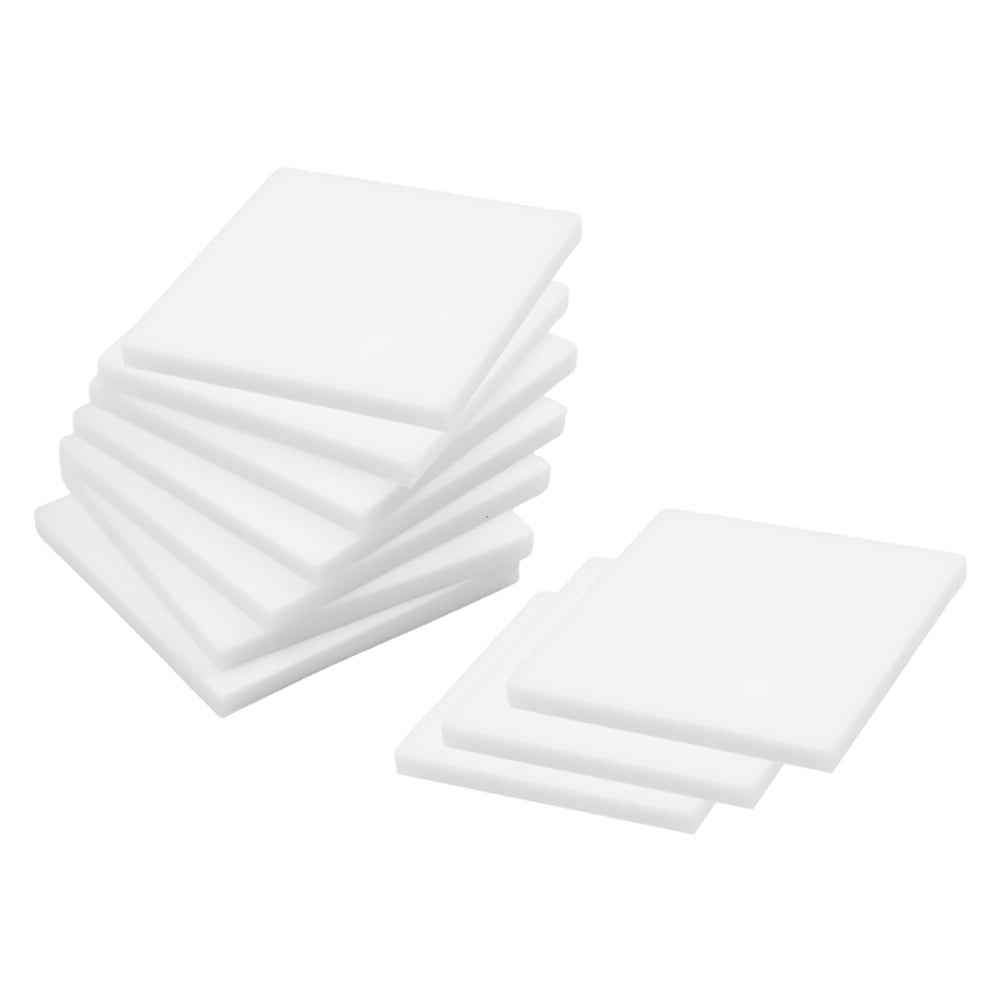 FOMIYES 10pcs Transparent Sticky Notes Clear Translucent Pads Self ...