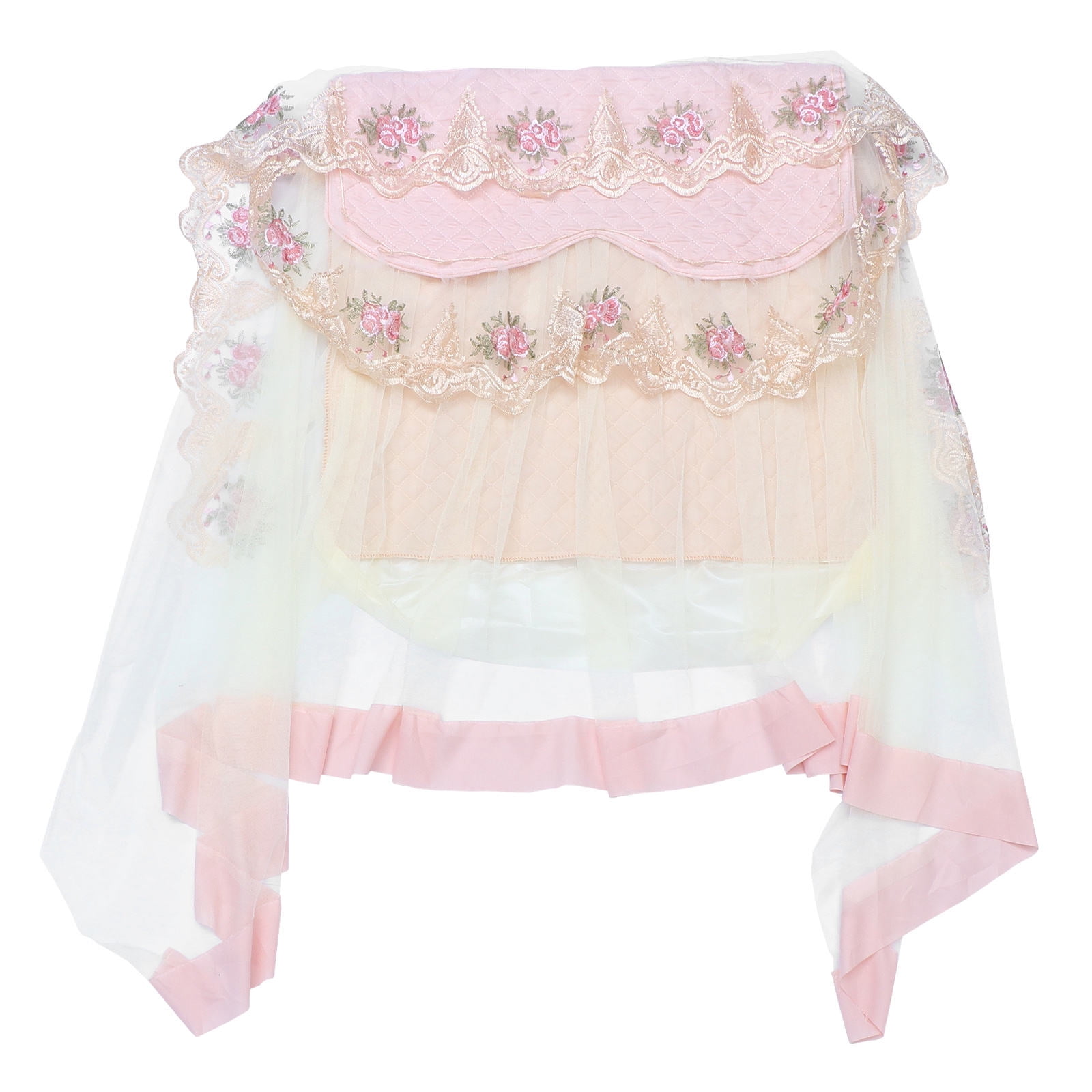 FOMIYES 12Set Pink Lace Washing Machine Fabric Cover Prevent ...