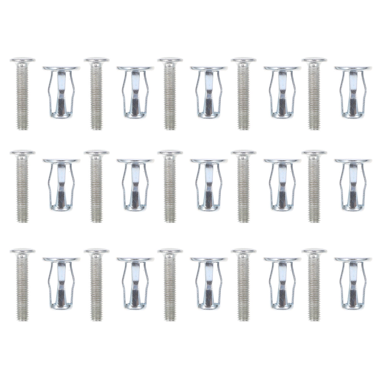 FOMIYES 15 Pcs Jack Nuts Petal Nuts Expansion Nuts Fixings Dowels with ...