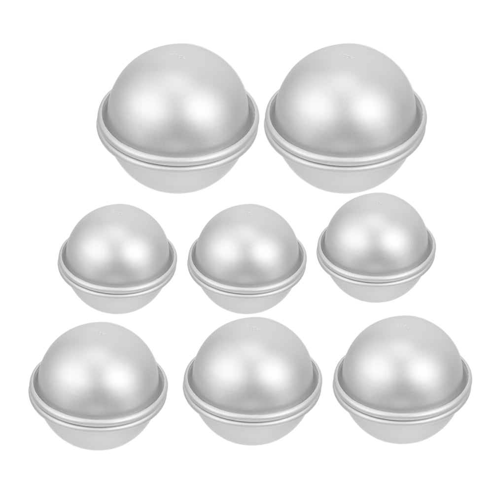 FOMIYES 16Pcs Bath Salt Ball Mold Metal Tool for Making Salt Balls ...