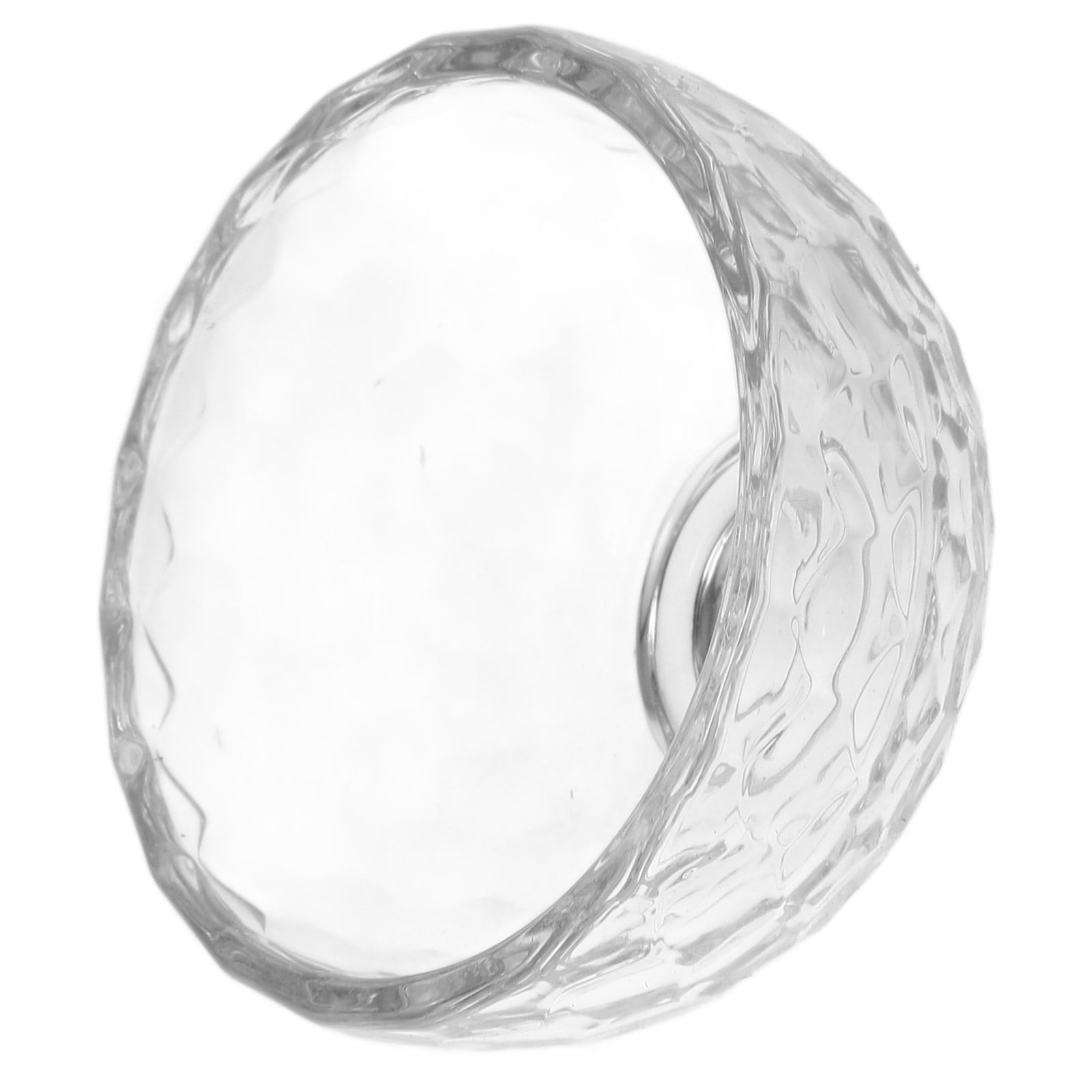 FOMIYES 1Pack Glass Bowl Transparent Round Elegant Design for Kitchen ...