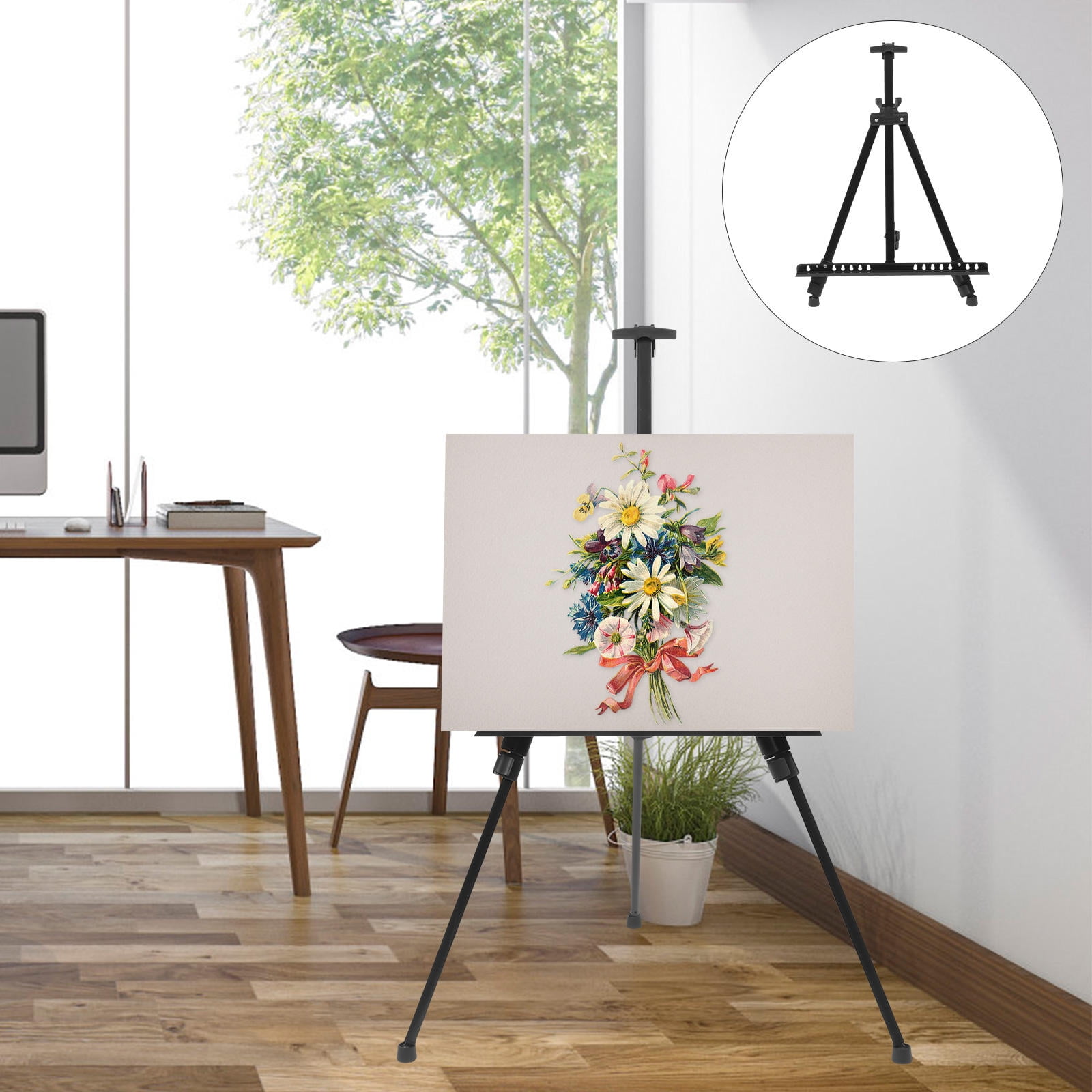 FOMIYES 1Pack Iron Easel Stand for Painting and Displaying Poster ...