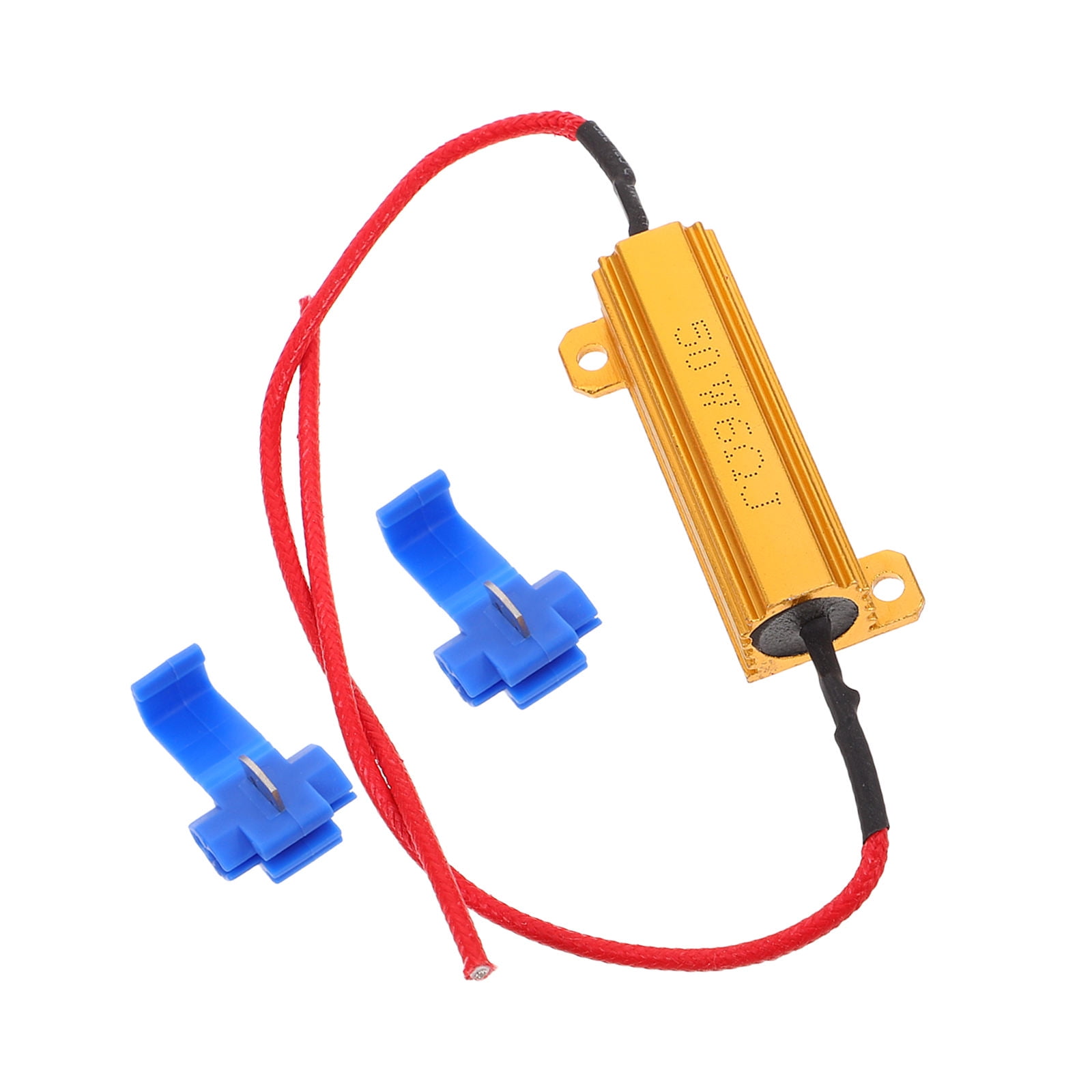 FOMIYES 1Set 2.0In X 0.9In X 0.6In Car Resistors Golf Cart Edge ...