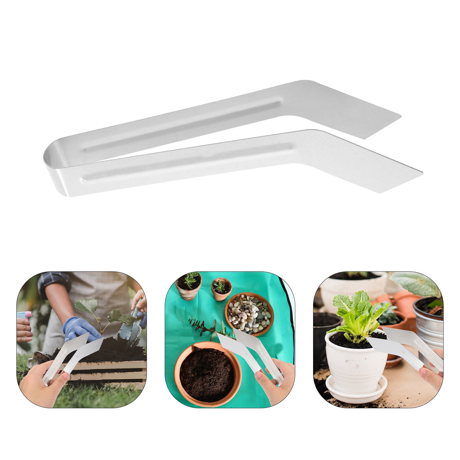 FOMIYES 1Set Handheld Plants Removal Tong for Indoor Plant Care 6.9x2 ...