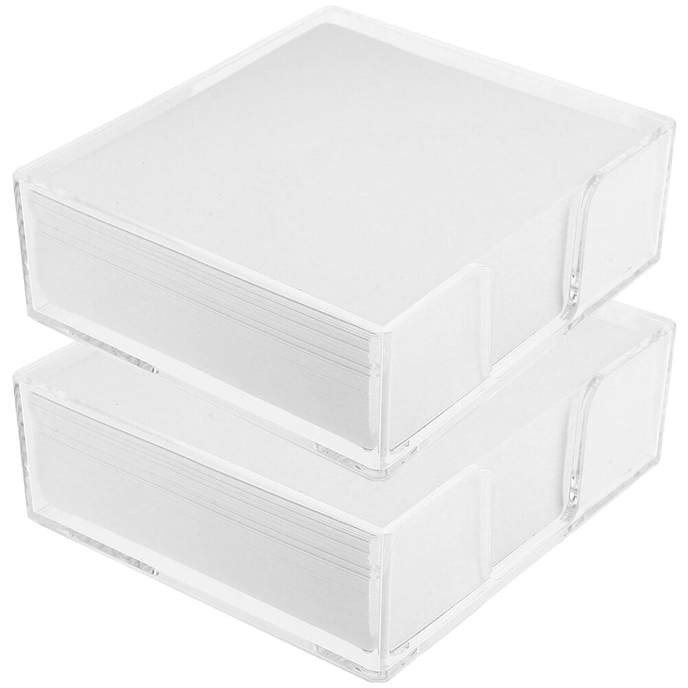 FOMIYES 2 Boxes Note Papers Box Packing Note Pads Portable Memo Papers ...