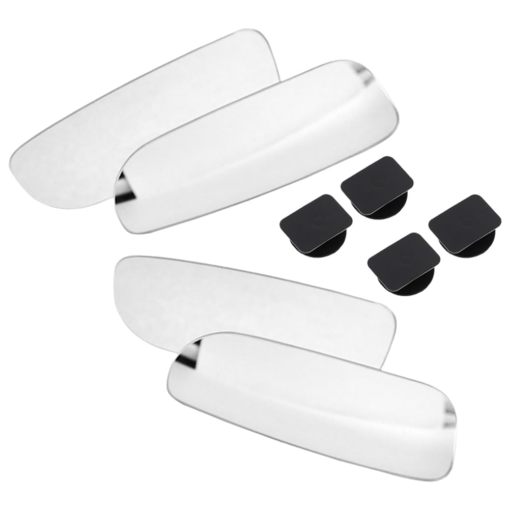 FOMIYES 2 Pairs Car Side Mirror Blind Spot Mirrors for Wide Angle View ...