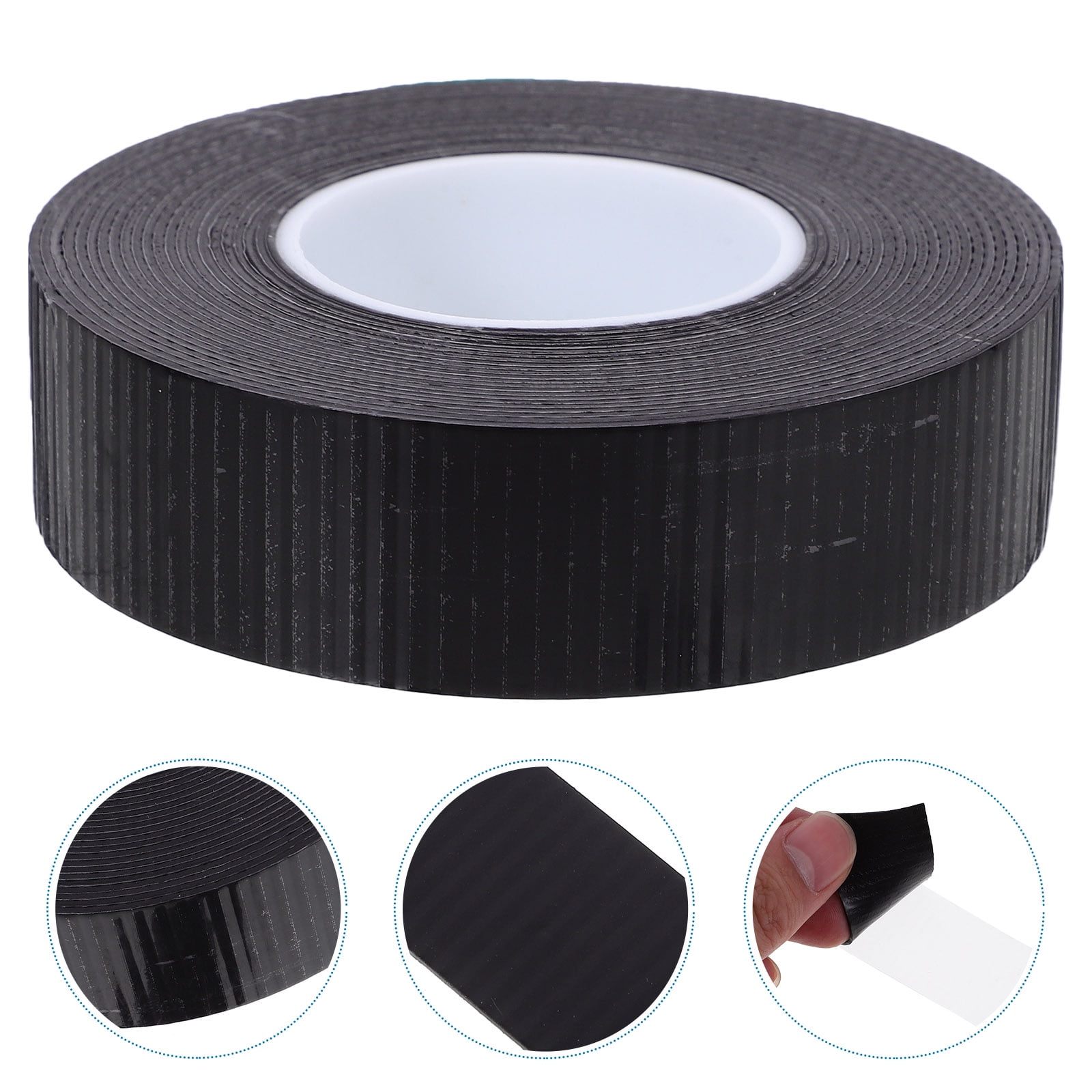 FOMIYES 2 Rolls Heavy Duty Electrical Tape Black Butyl Rubber ...