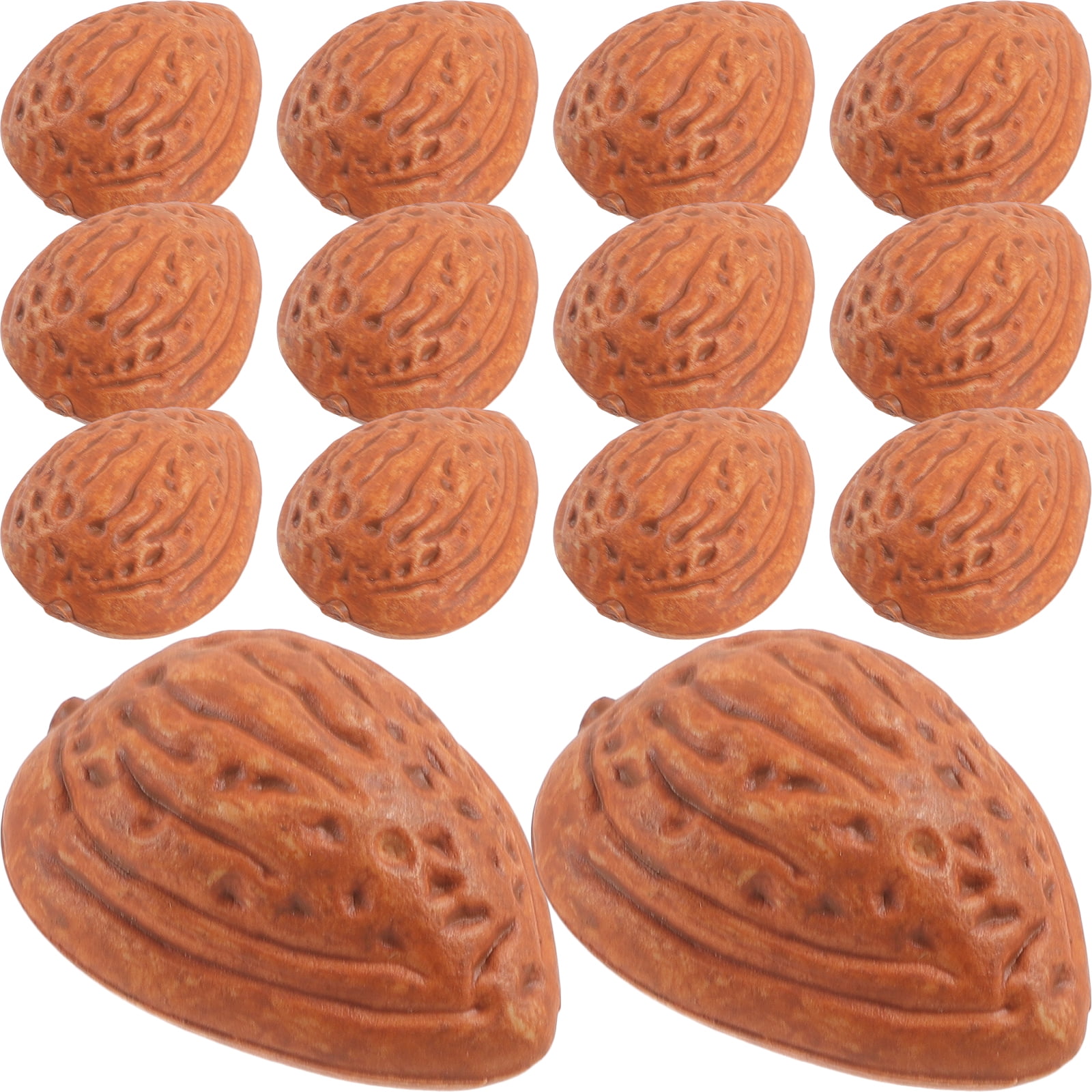 FOMIYES 20Pcs Realistic Almonds Decors Artificial Almonds Fake Nuts ...