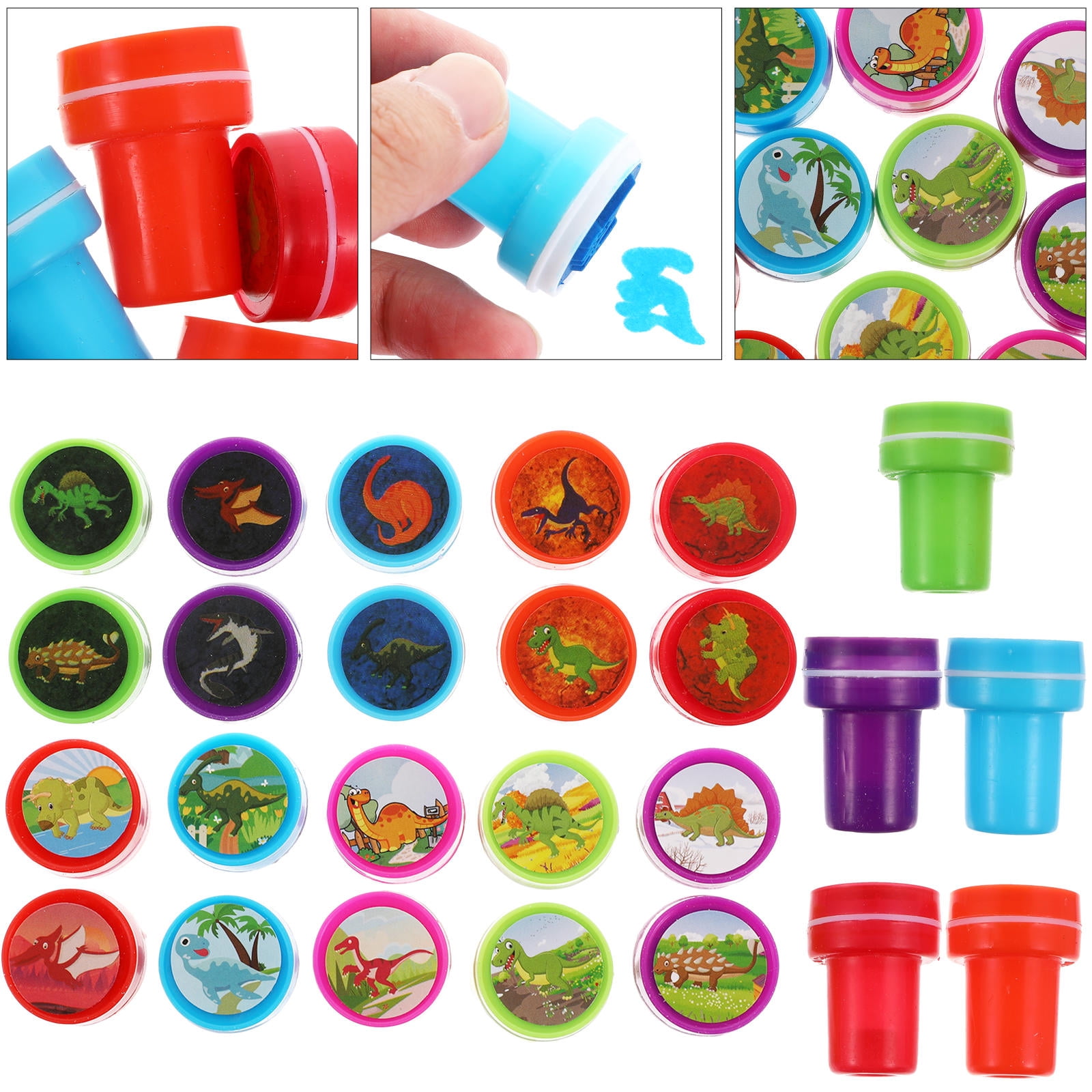 FOMIYES 20Pcs Stamps for Classroom Rewards Assorted Color EVA Mixed ...