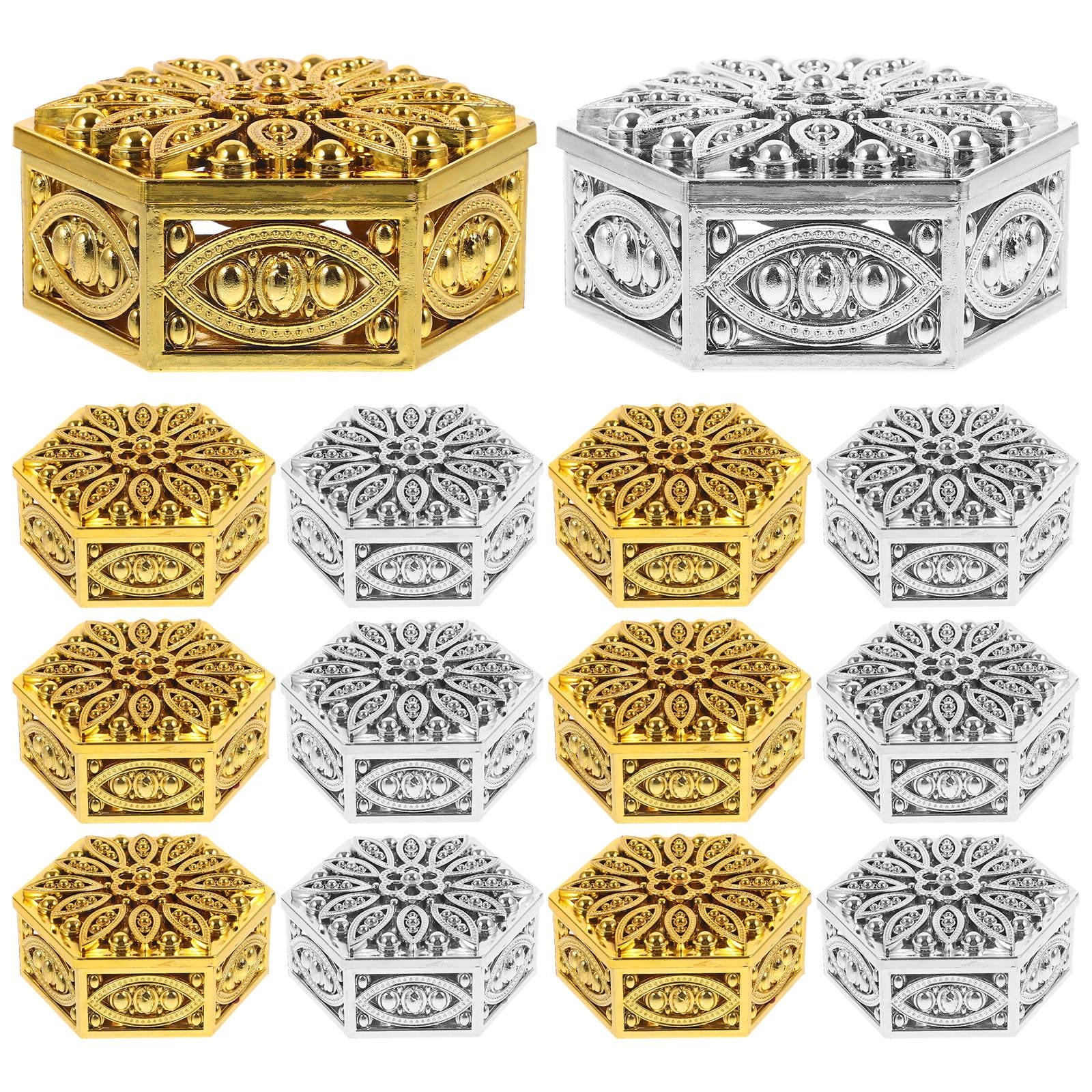 FOMIYES -Pcs Creative Candy Container in Gold for Baby Showers and ...