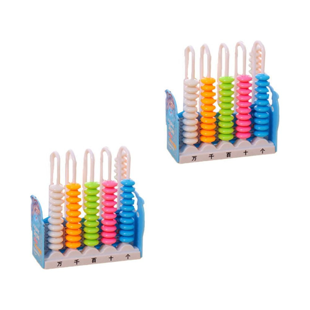 FOMIYES 2Pack Toddler Counting Toys Abacus for Children Learning ...
