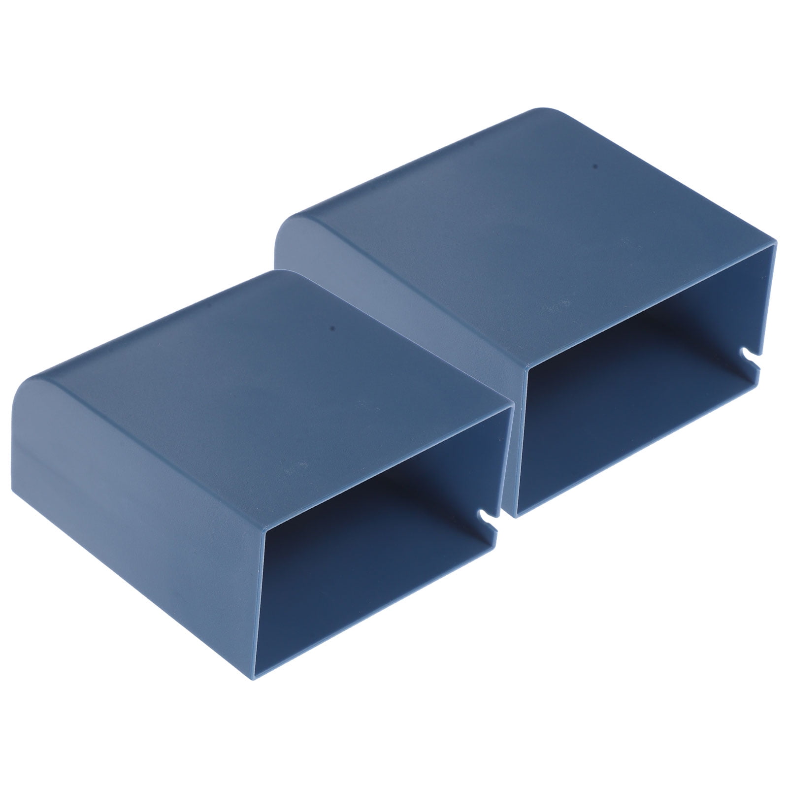 FOMIYES Wall Mounted Storage Boxes Blue 2Pcs 3.9X3.5X2.0In - Walmart.com