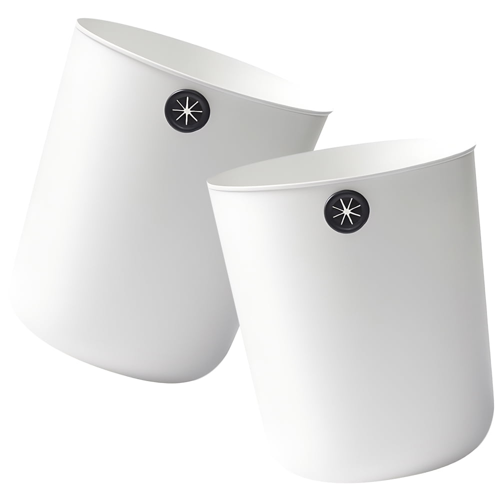 FOMIYES 2Set Plastic Waste Bucket for Office and Design - Walmart.com