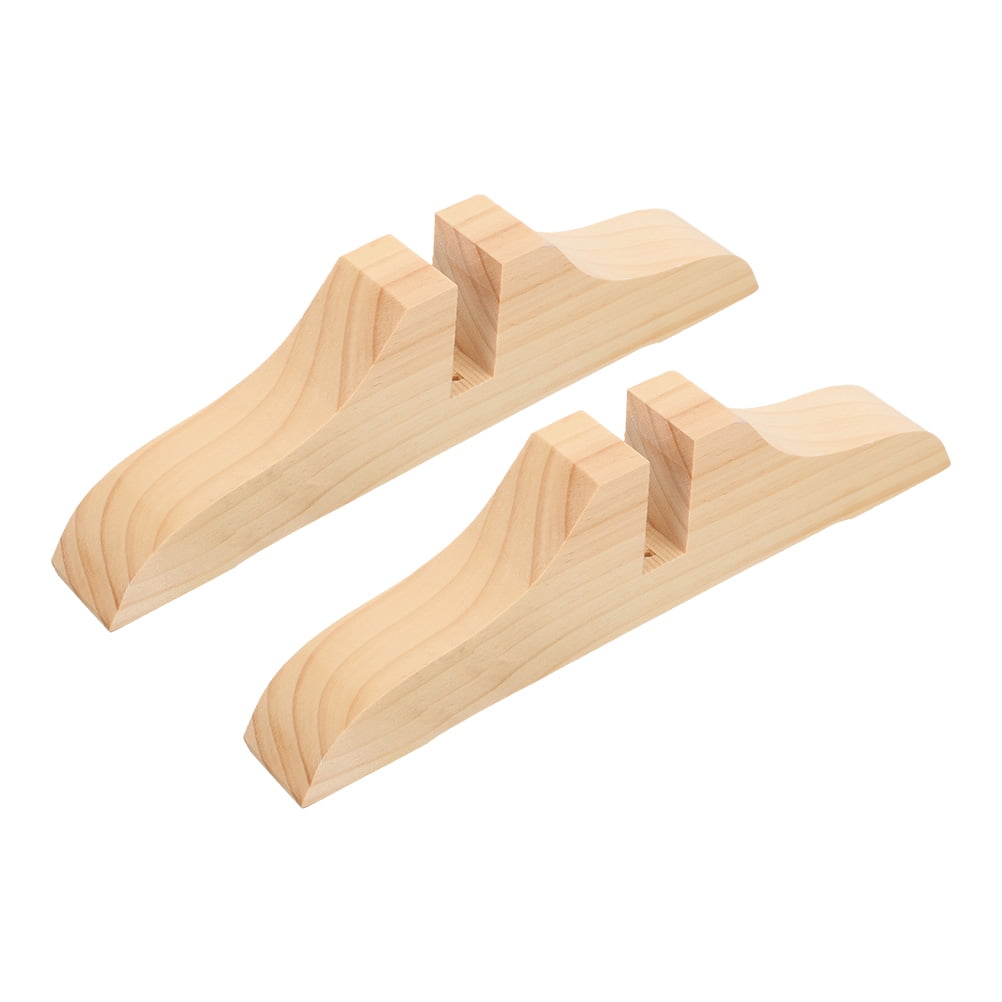 FOMIYES 2pcs Room Divider Wooden Stand Screen Panel Feet Room Divider ...