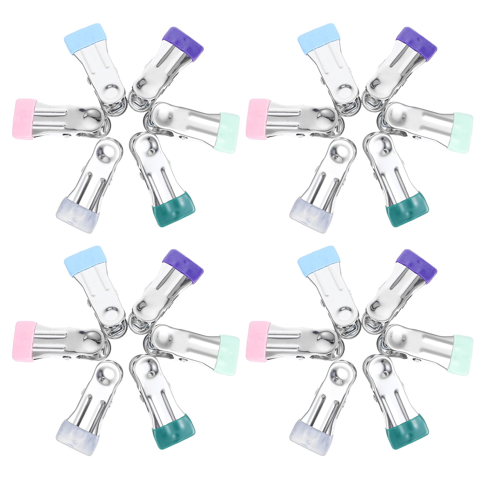 FOMIYES 30-Pack Non- Clothes Drying Clips, Laundry Pins for Secure ...
