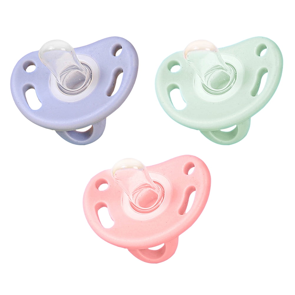 FOMIYES 3Pcs Baby Silicone Pacifier Simulated Pacifier Infant Sleeping ...