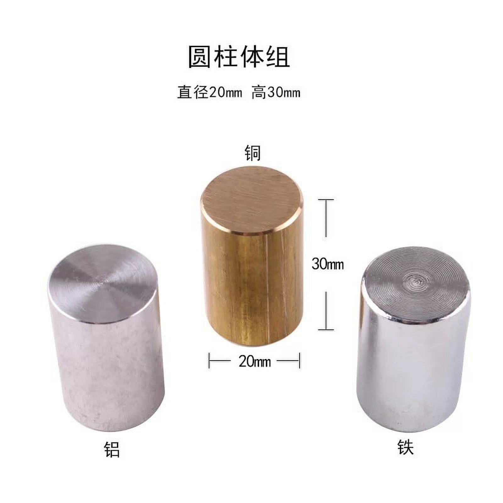 FOMIYES 3pcs Metal Cylinder Set Teaching Aid Cylinder Set Physics And ...