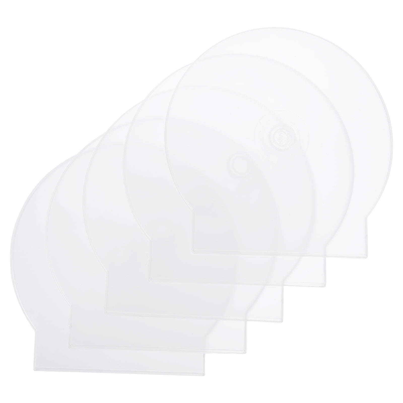 FOMIYES 40Pcs Solid DVD Holder in Transparent Material for Disc ...