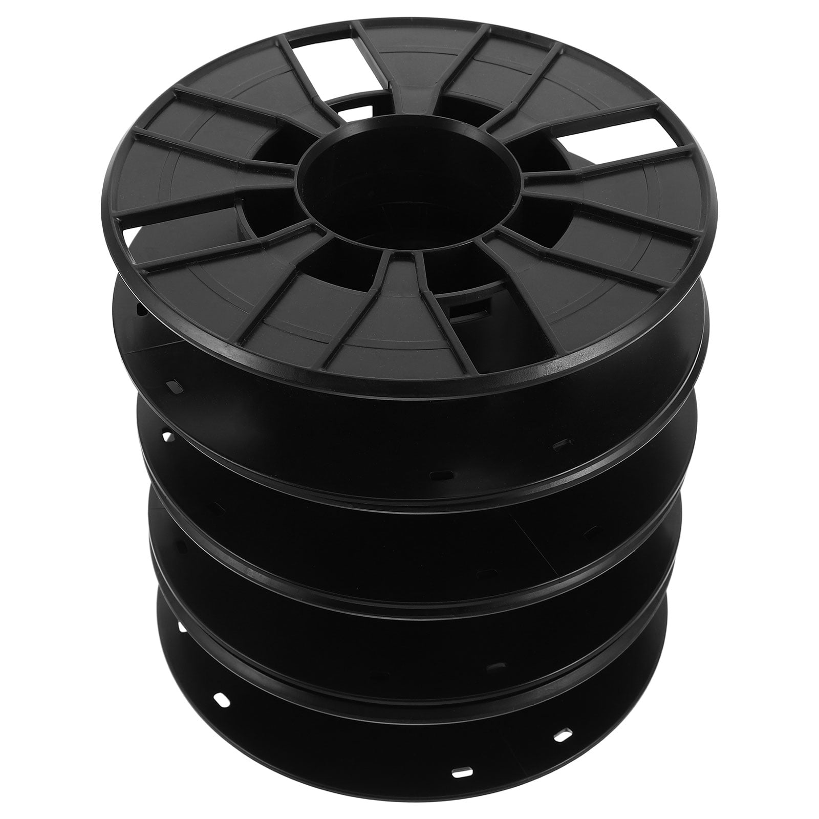 FOMIYES Black Hollow 0.25kg Filament Spool Storage for 3D Printer 4 ...