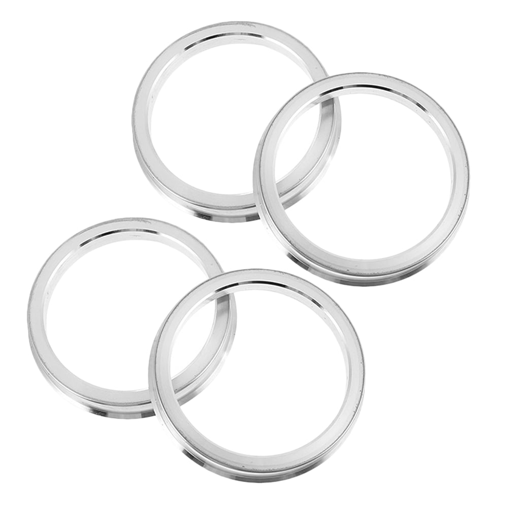 FOMIYES 4Pcs Round Hub Rings for Rims Metal Hub Centric Rings 2.8x2.8x0 ...