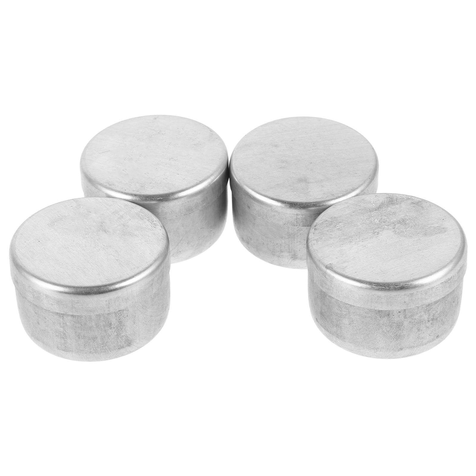 FOMIYES 4Pcs Small Containers Aluminium Jars for Students High Capacity ...