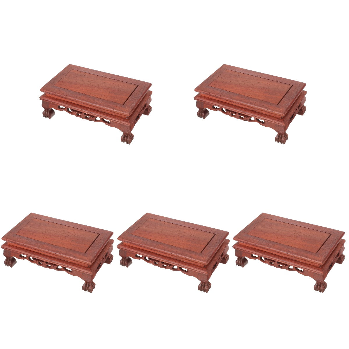 FOMIYES 5 Count Stand Buddha Statue Base Figurine Display Vintage ...