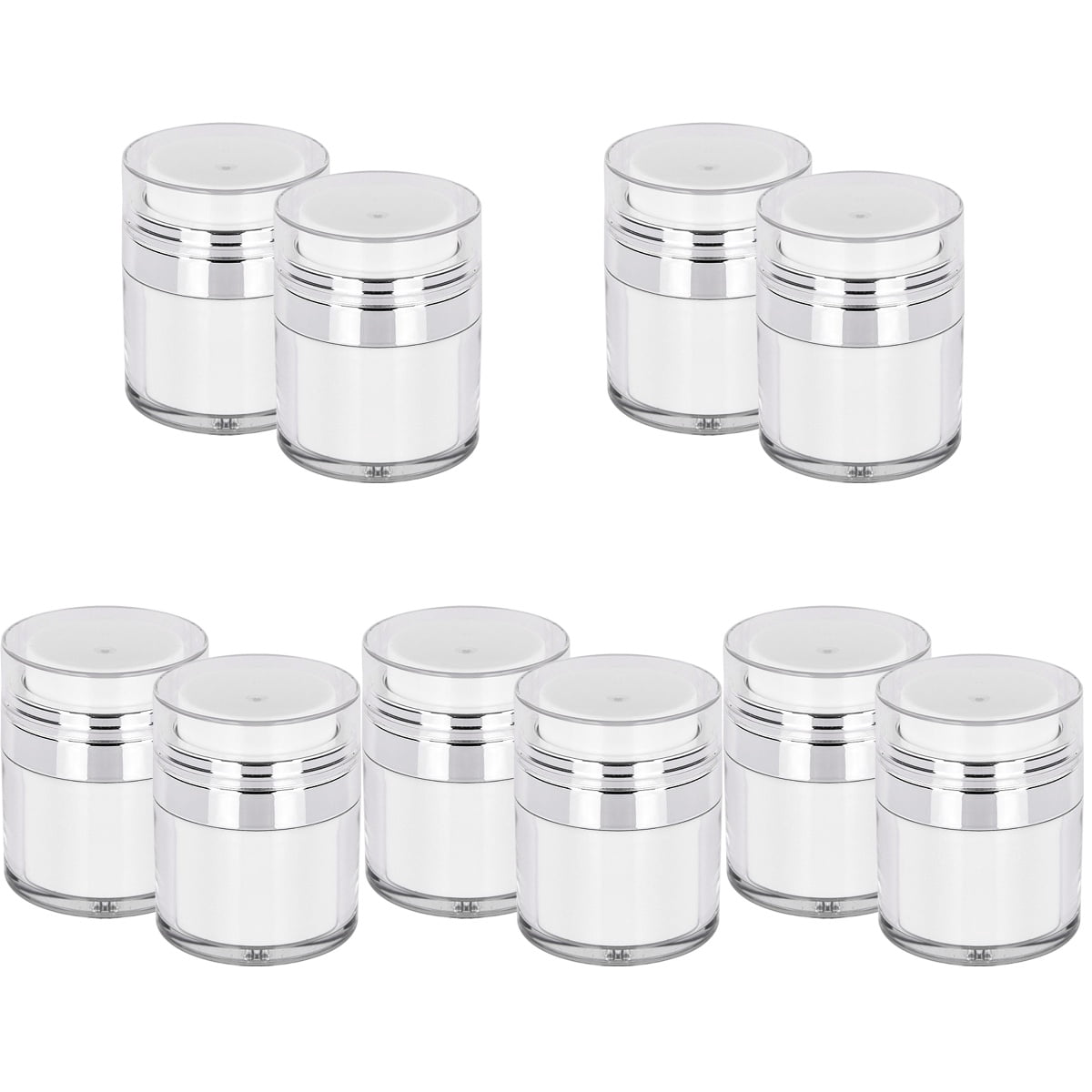 FOMIYES 5 Pieces Portable Cream Bottle Moisturizer Pump Dispenser ...